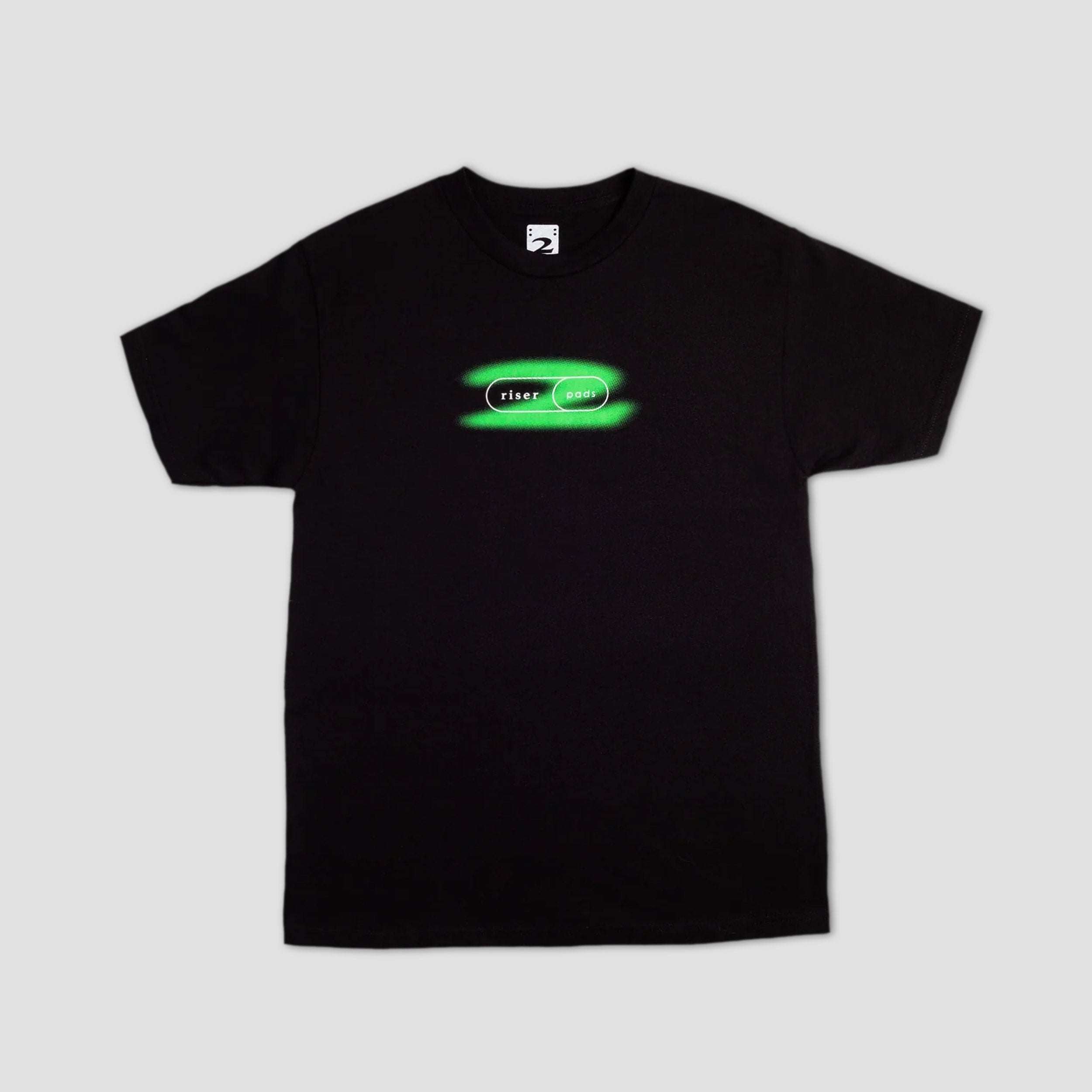 2 Riser Pads Band T-Shirt Black – Slam City Skates