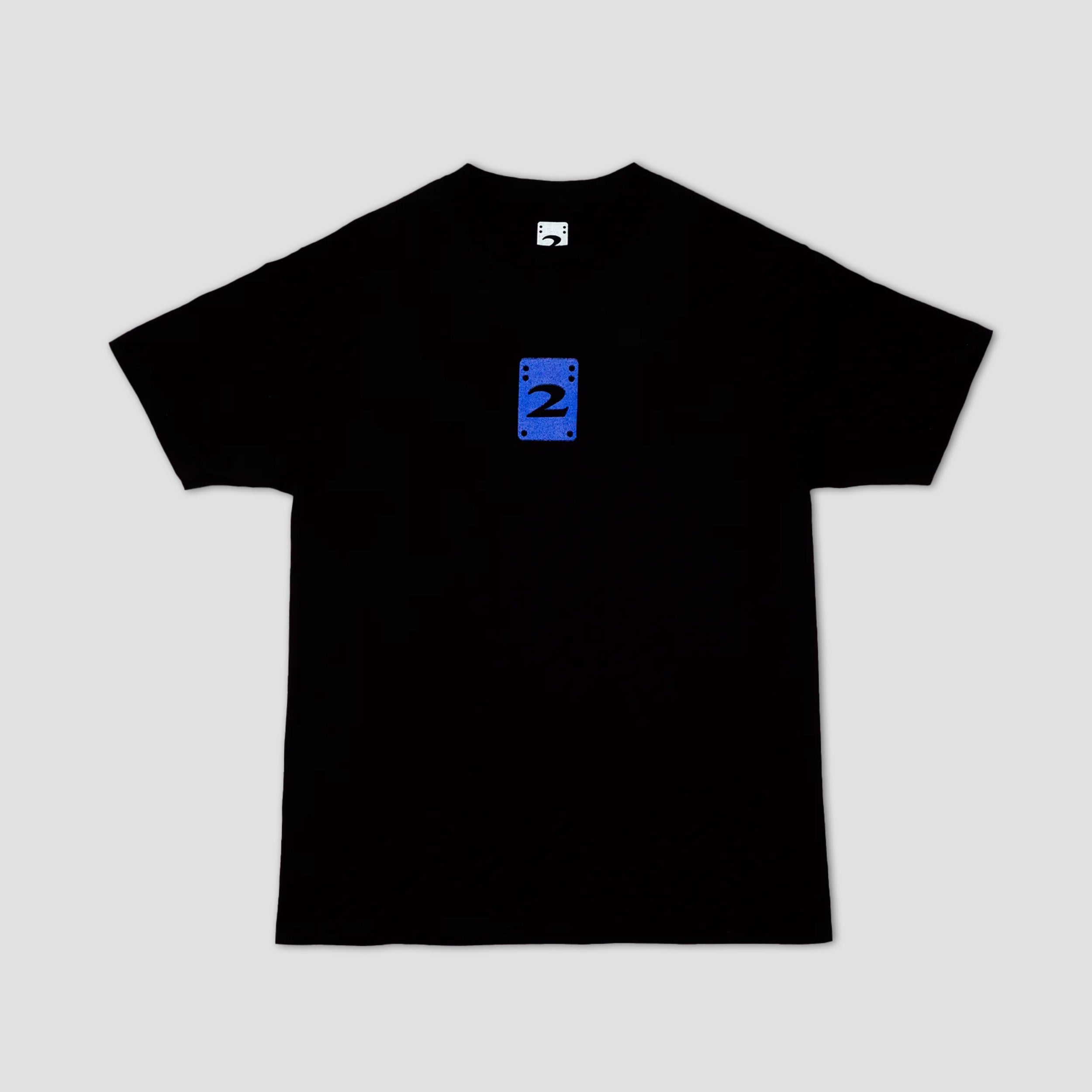 2 Riser Pads Logo T-Shirt Black – Slam City Skates