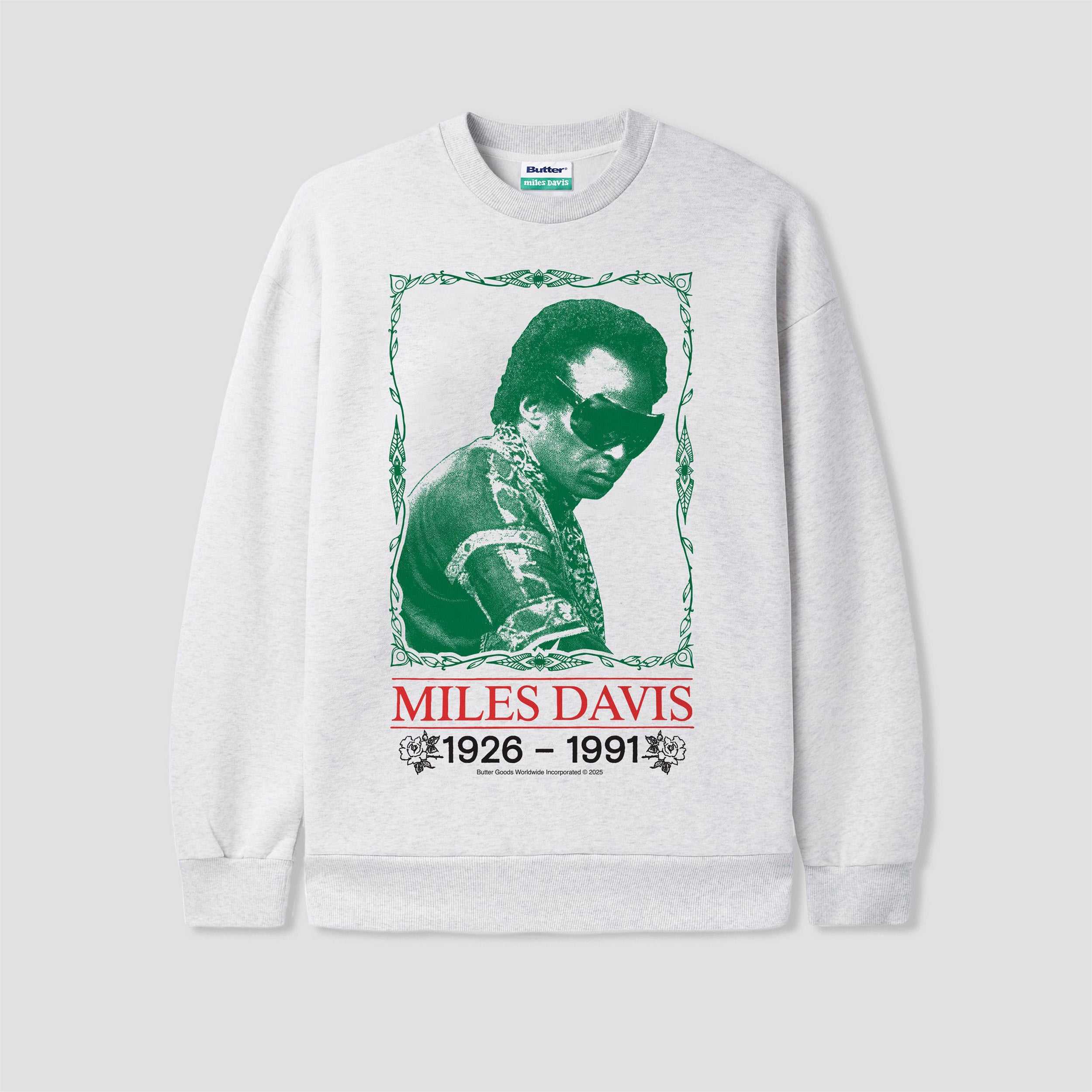 Butter Goods x Miles Davis Thanks Crew Ash – Slam City Skates