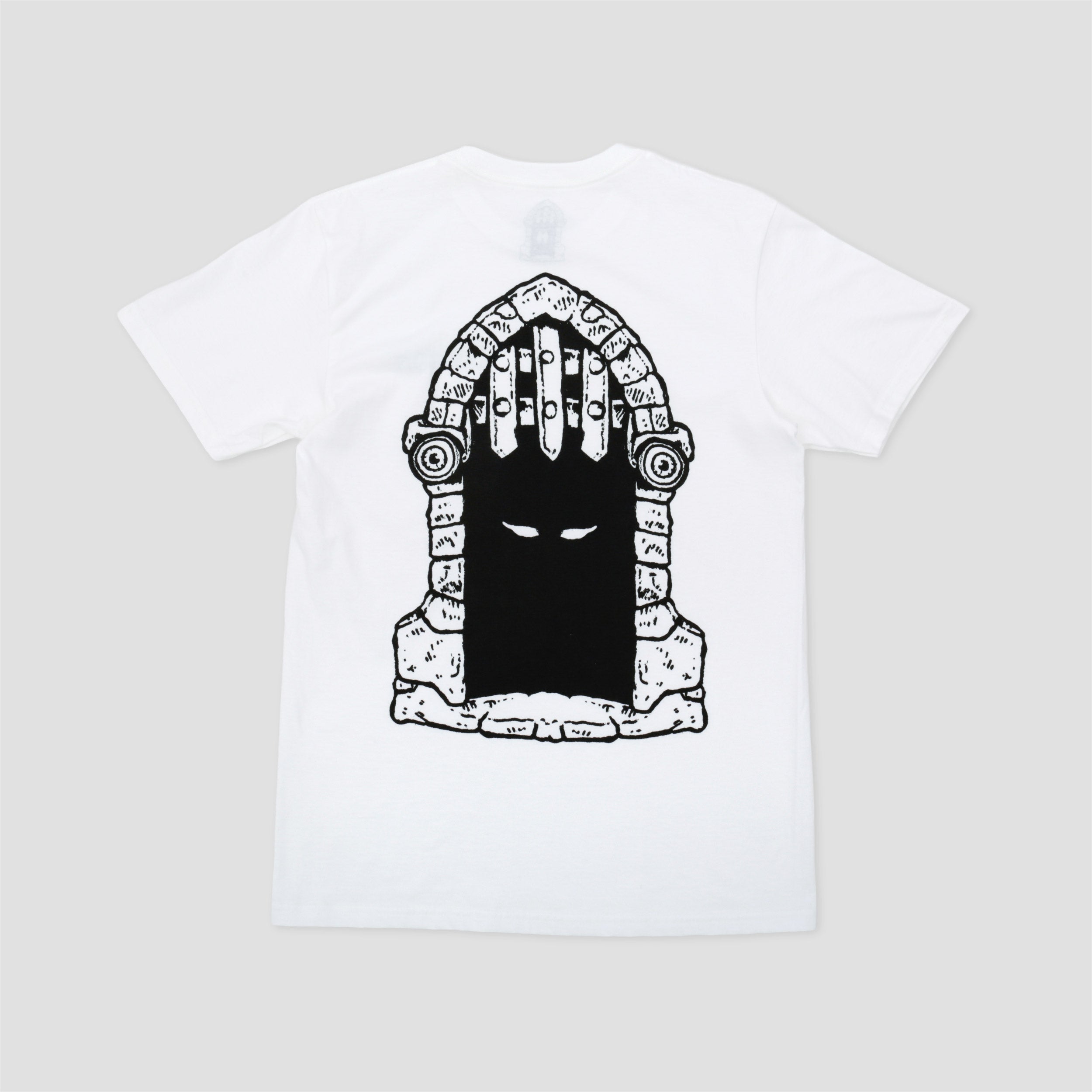 Dungeon Portcullis T-Shirt White – Slam City Skates