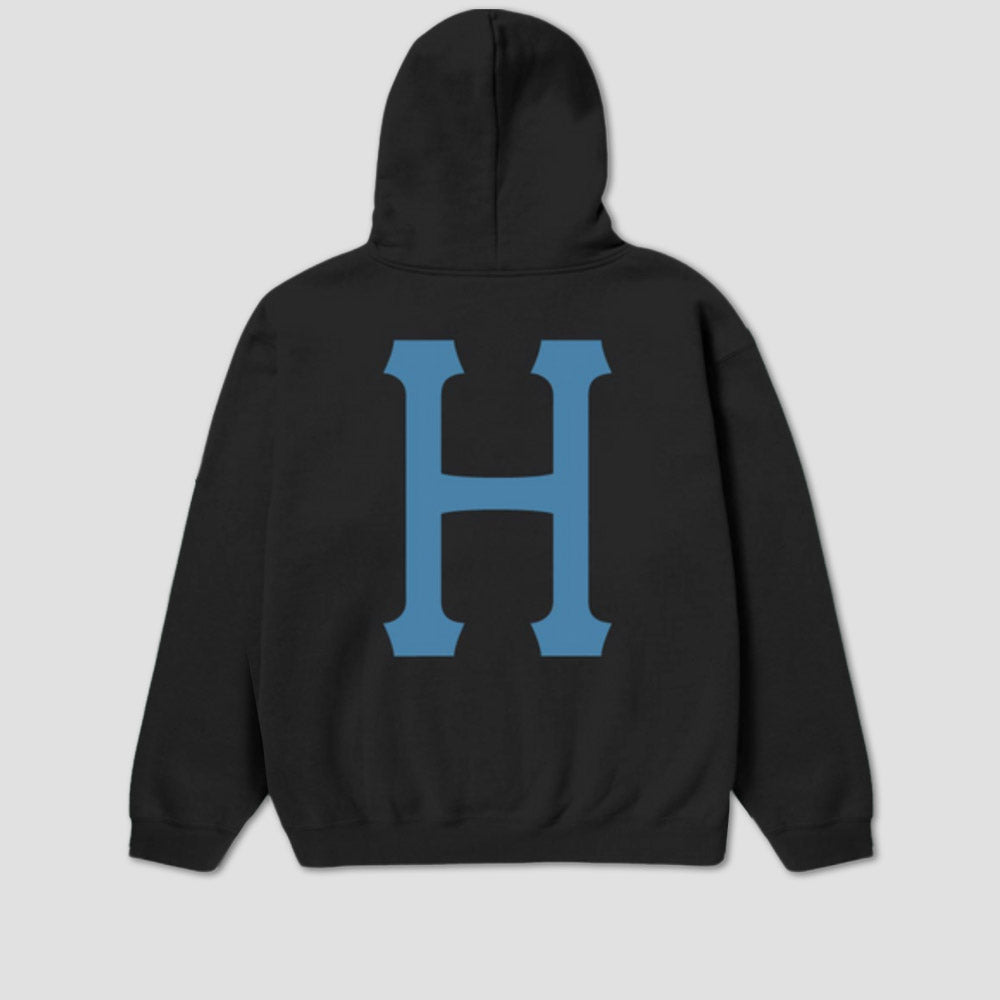 HUF Classic H Hood Black – Slam City Skates