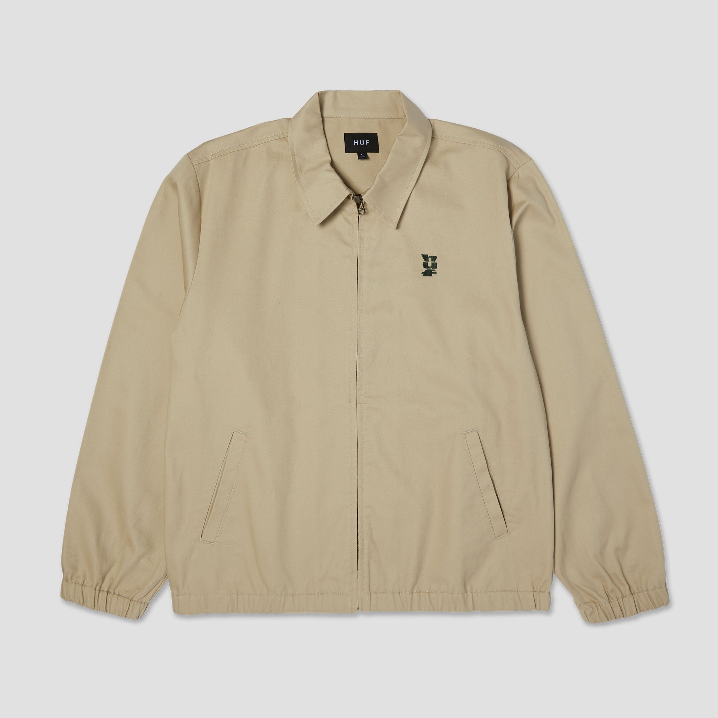 HUF Set Megablast Shop Jacket Sand – Slam City Skates
