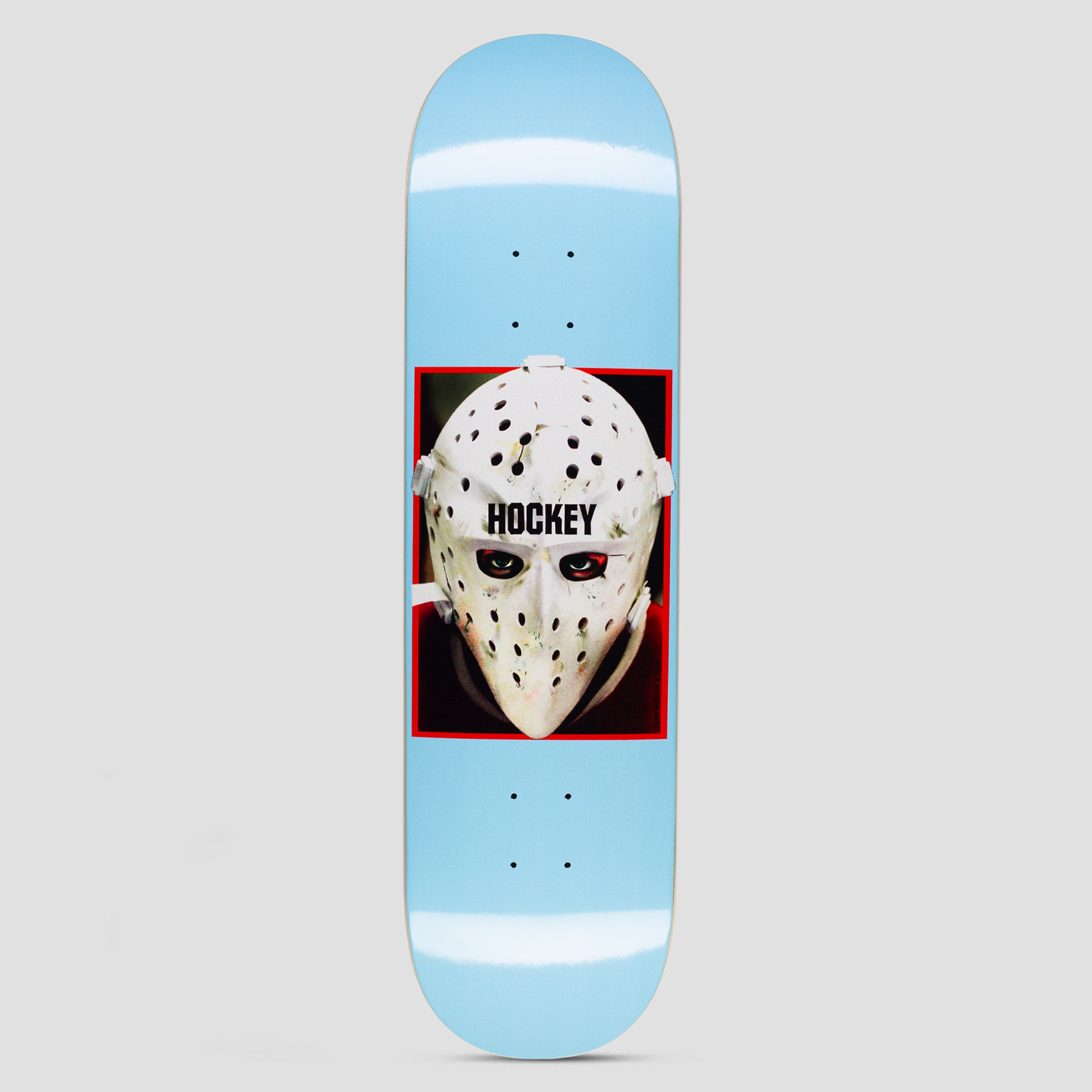 Hockey 8.5 War on Ice Shape 1 Skateboard Deck Ice Blue – Slam City Skates