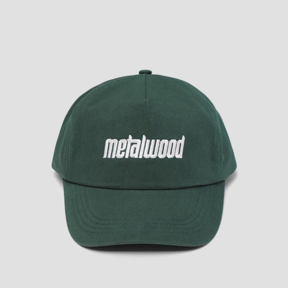 Metalwood Metal Logo 5-Panel Cap Spruce – Slam City Skates