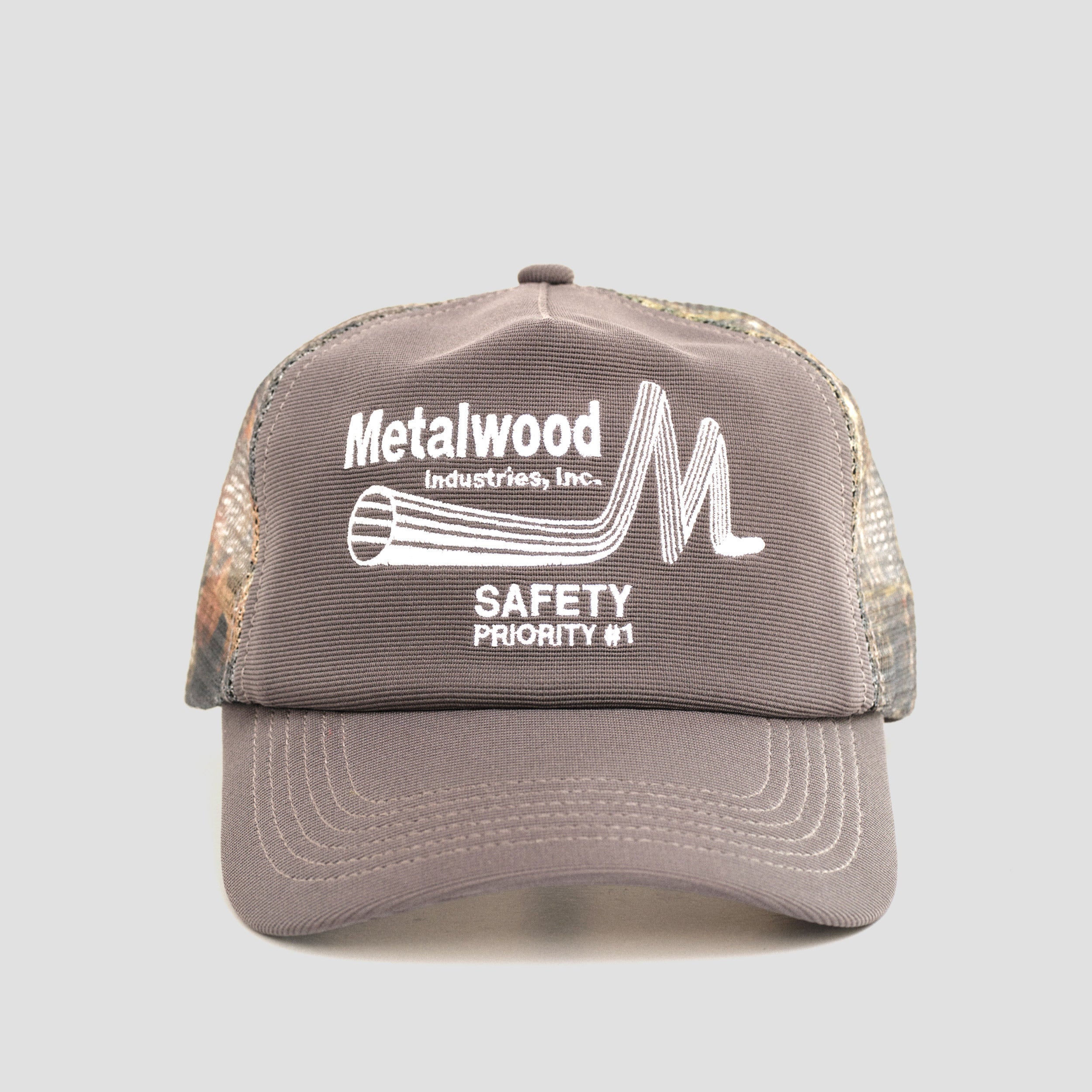 Metalwood Safety Trucker Cap Camo – Slam City Skates