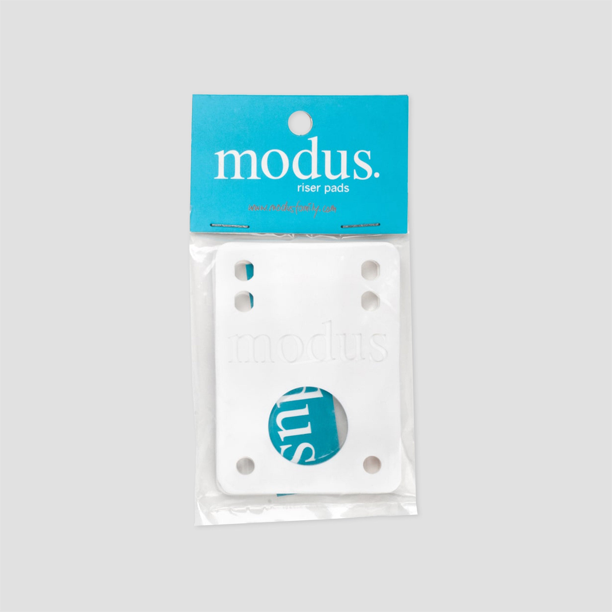 Modus Skateboard Riser Pads White – Slam City Skates