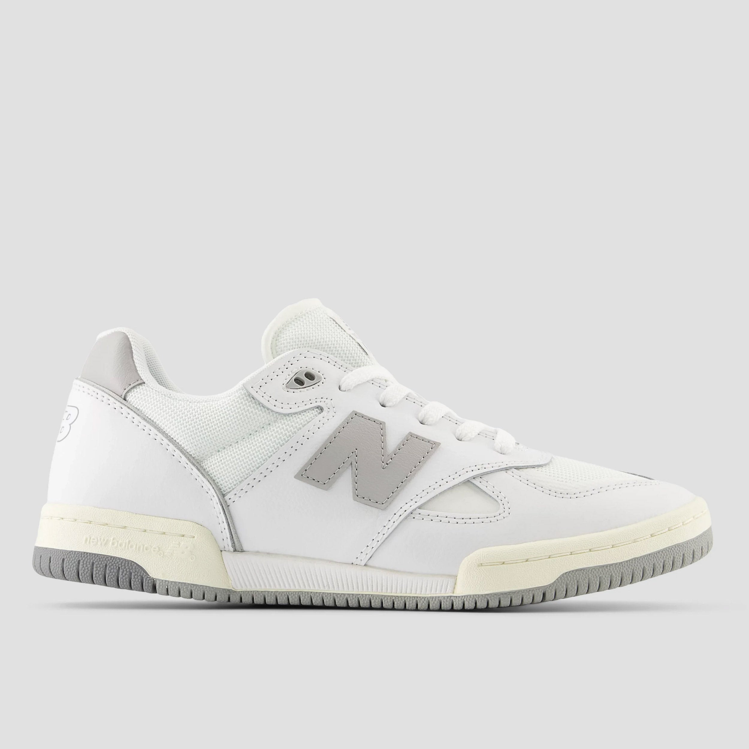 New Balance Tom Knox 600 Skate Shoes White / Rain Cloud – Slam City Skates