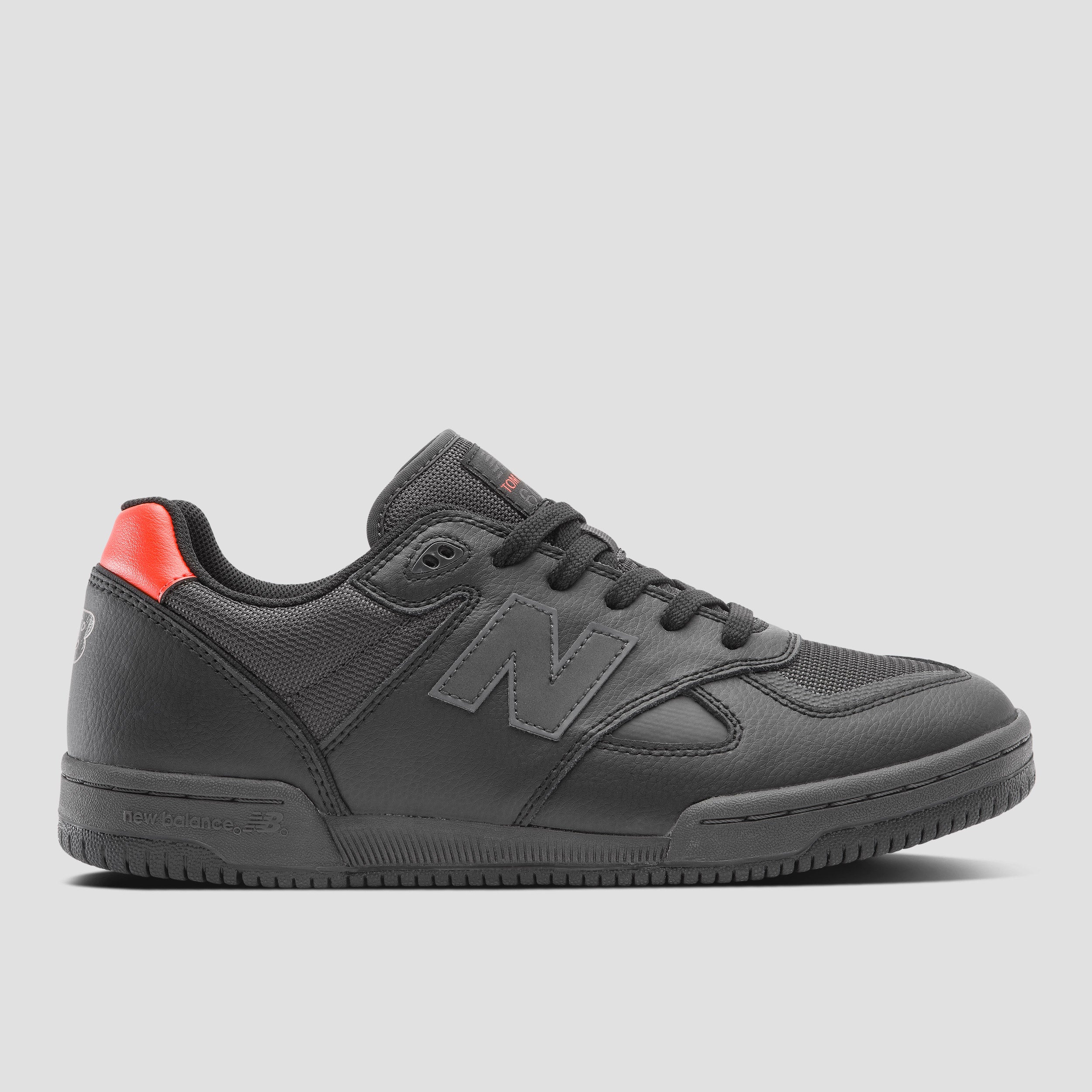 New Balance 600 Tom Knox Skateboard Shoes Black / Red – Slam City Skates