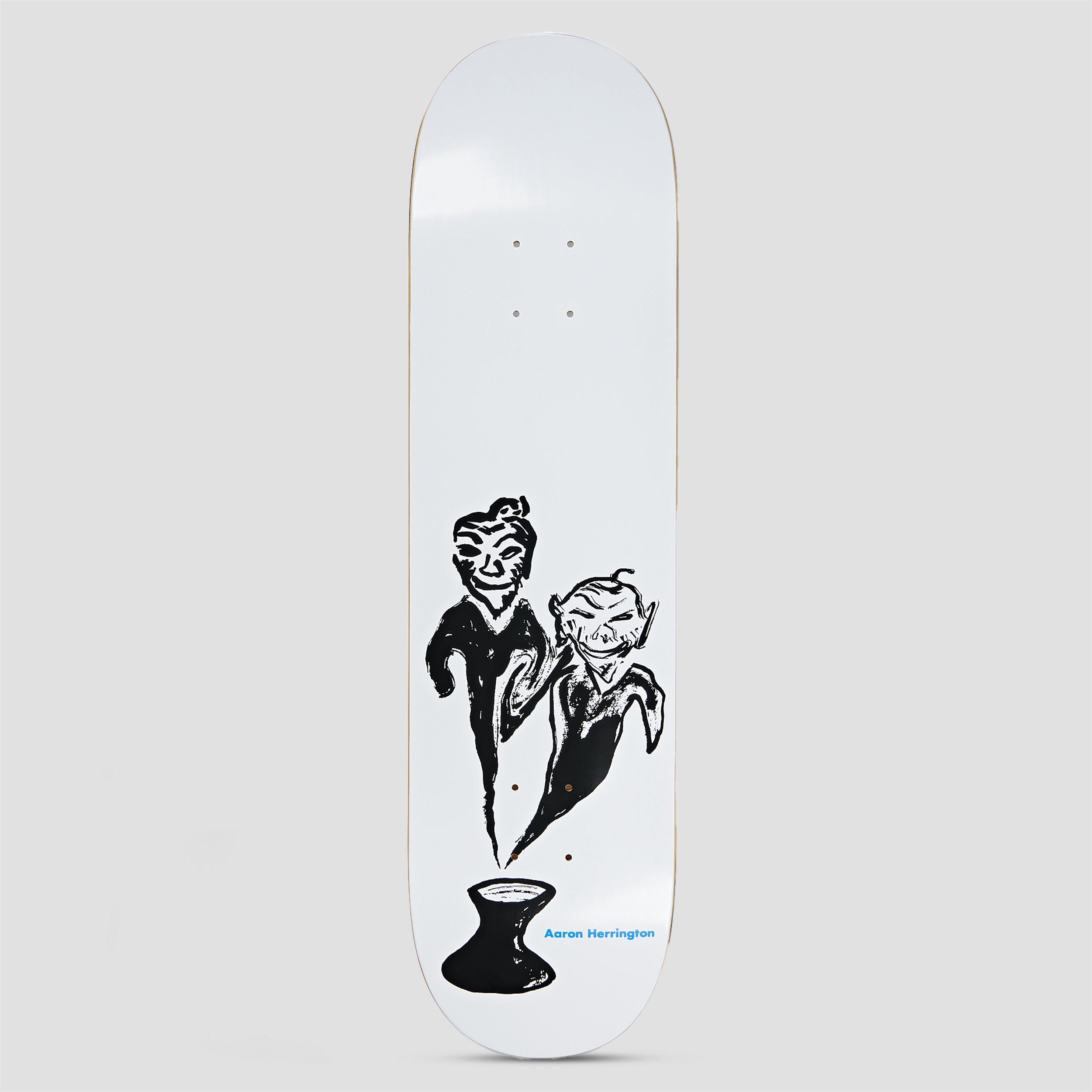 Polar 8.25 Aaron Herrington Pot Demons White Skateboard Deck – Slam ...