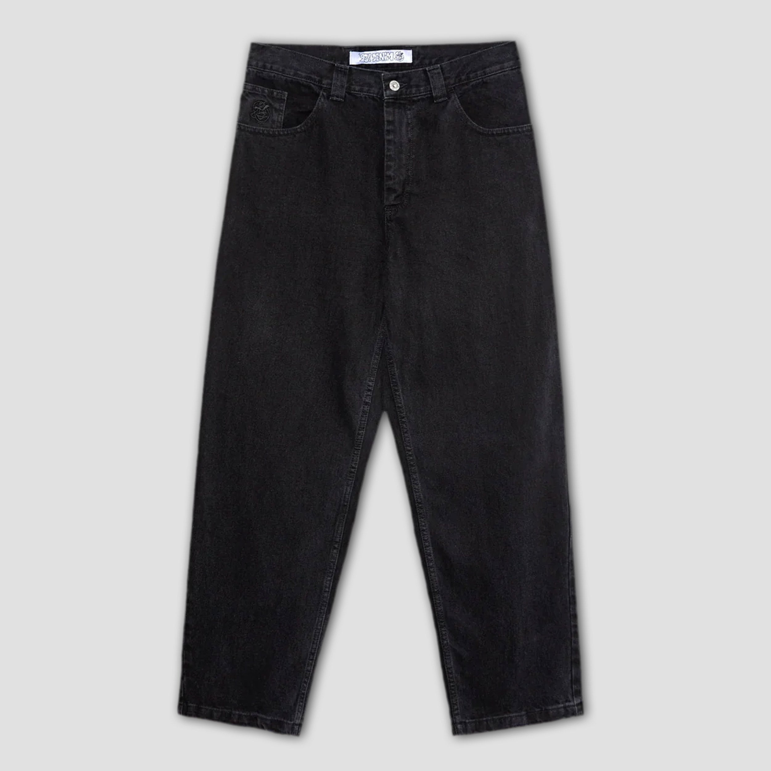 Polar 93 Denim Pants Pitch Black – Slam City Skates