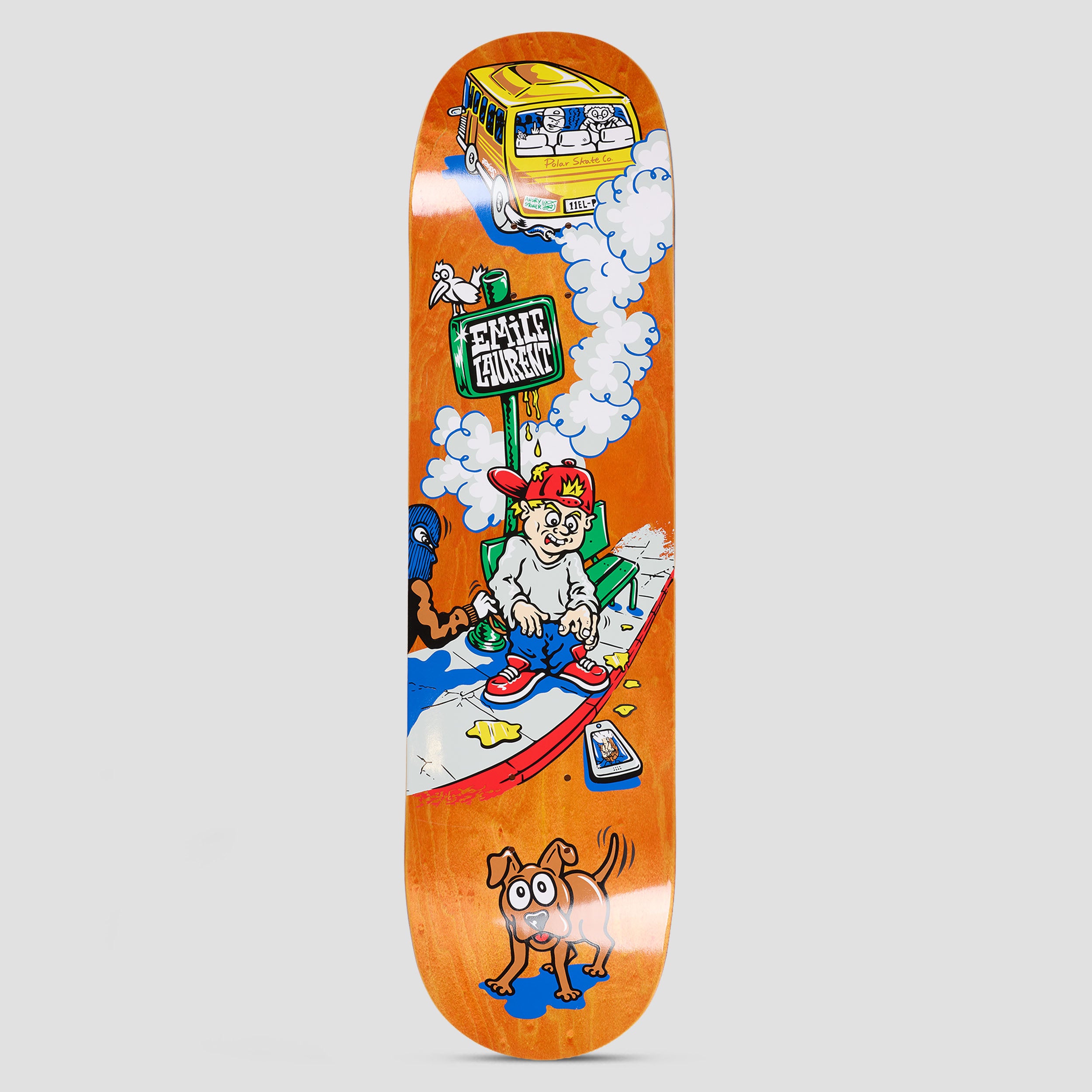 Polar 8.25 Emile Laurent Bus Stop Skateboard Deck – Slam City Skates