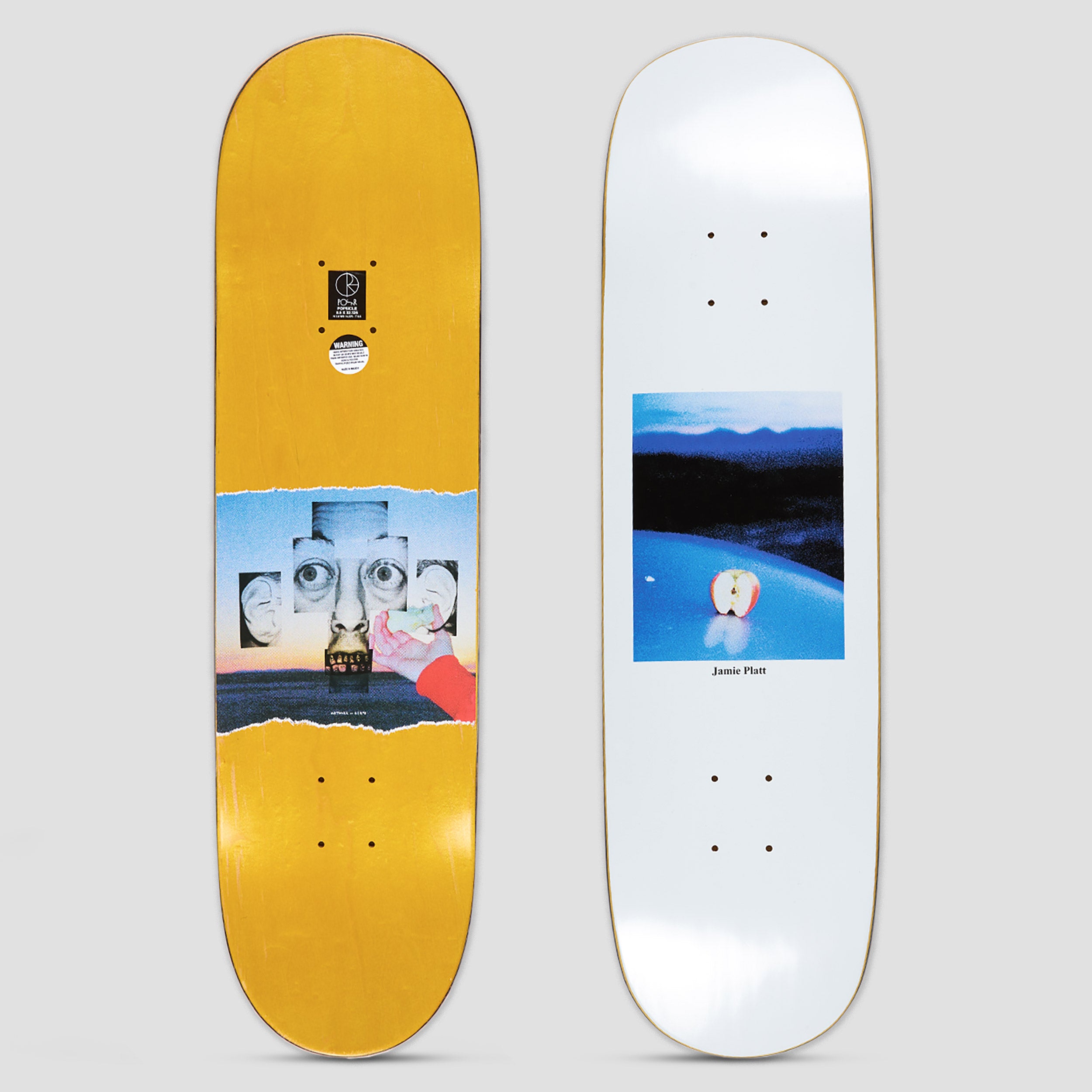 Polar 8.5 Jamie Platt Apple Skateboard Deck – Slam City Skates