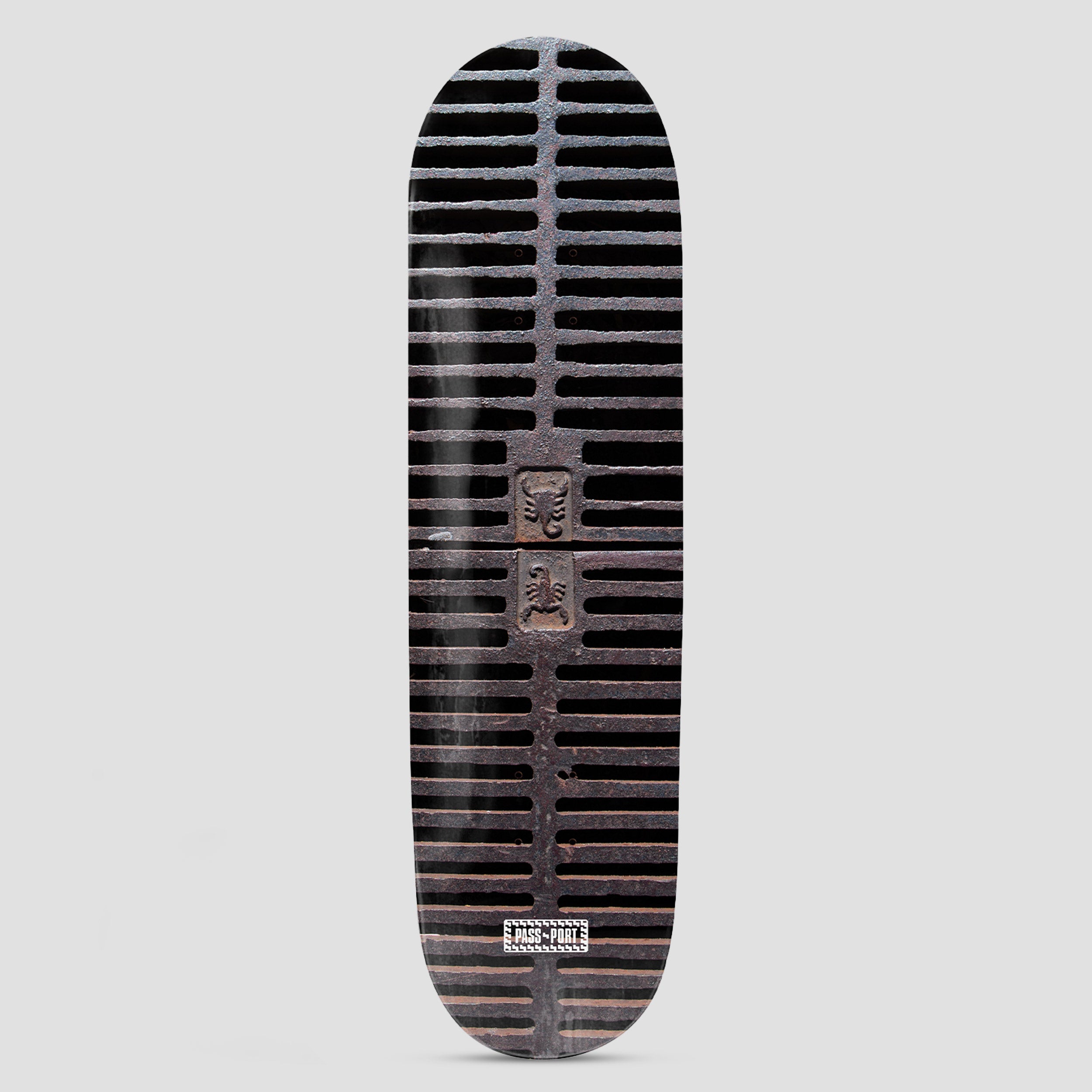 PassPort 8.125 Drain Series Insignia Skateboard Deck – Slam City Skates