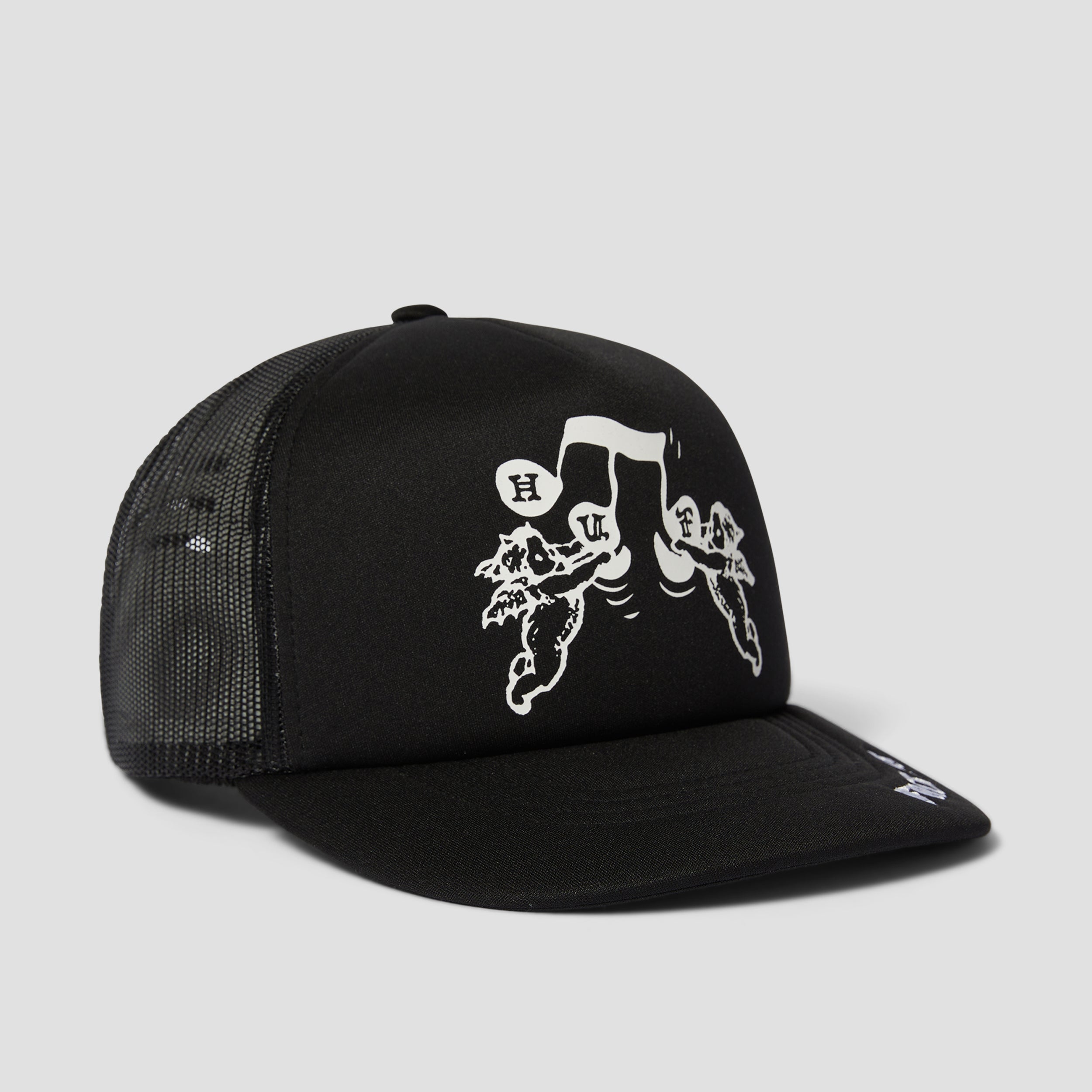HUF Song Trucker Cap Black – Slam City Skates