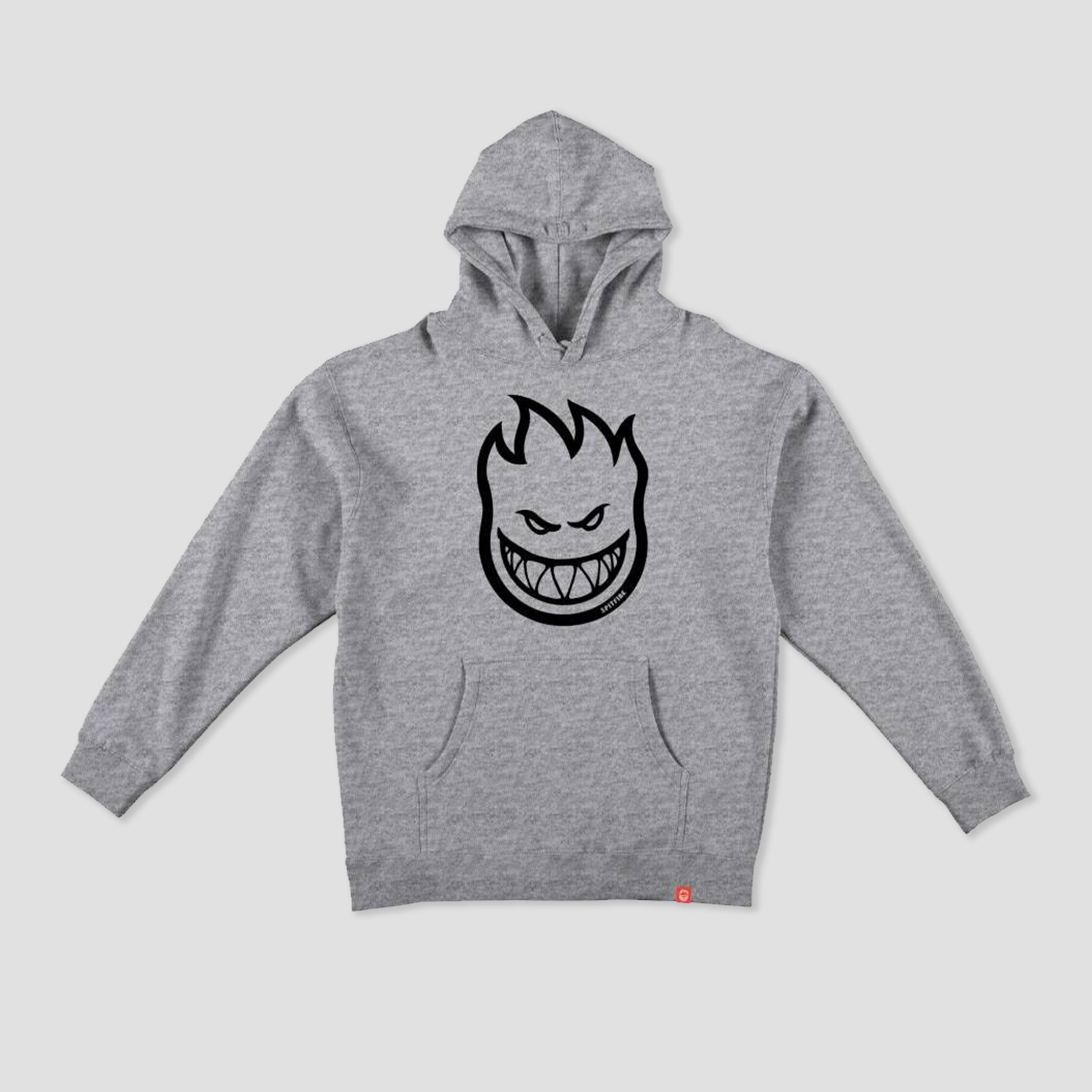 Spitfire Bighead Hood Heather Grey / Black – Slam City Skates