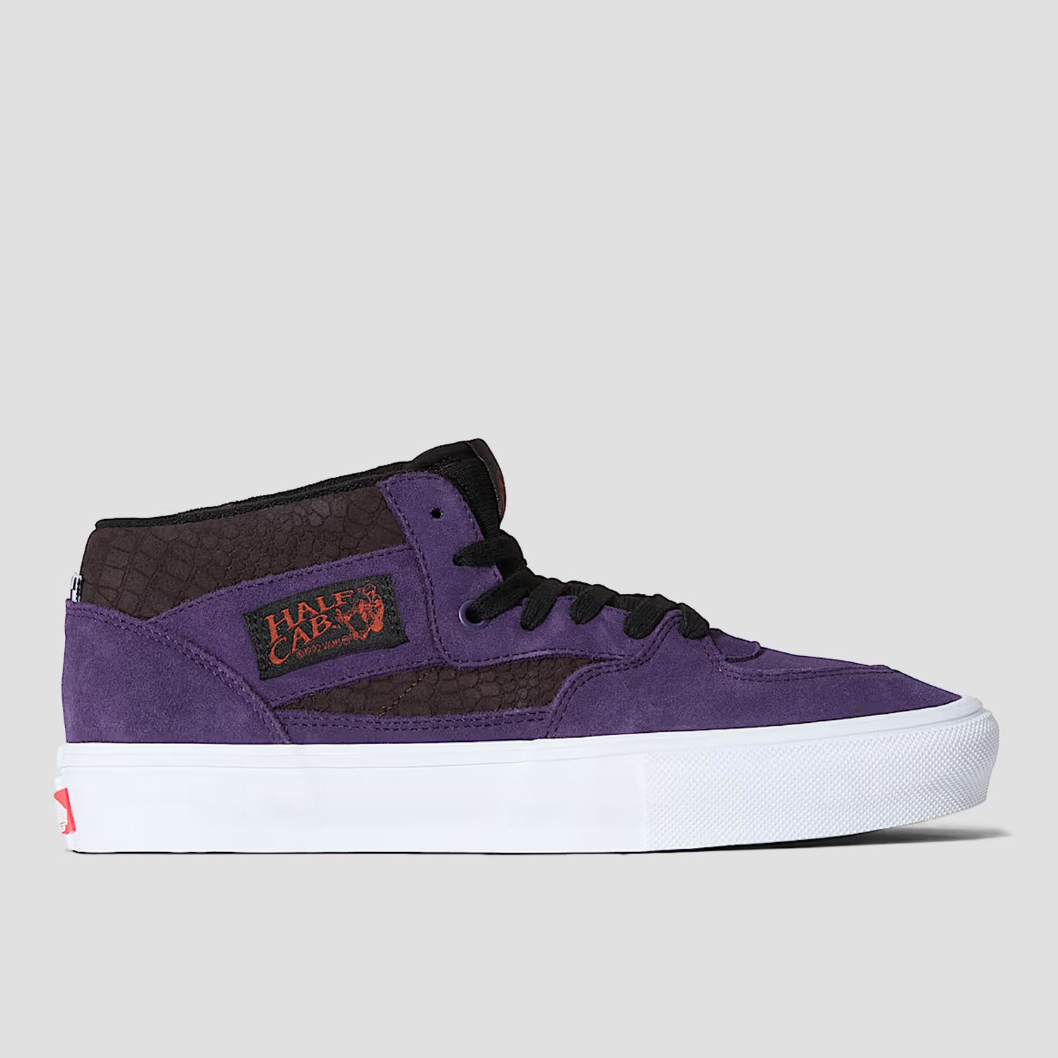 Vans Skate Half Cab Skate Shoes Croc / Dark Purple – Slam City Skates