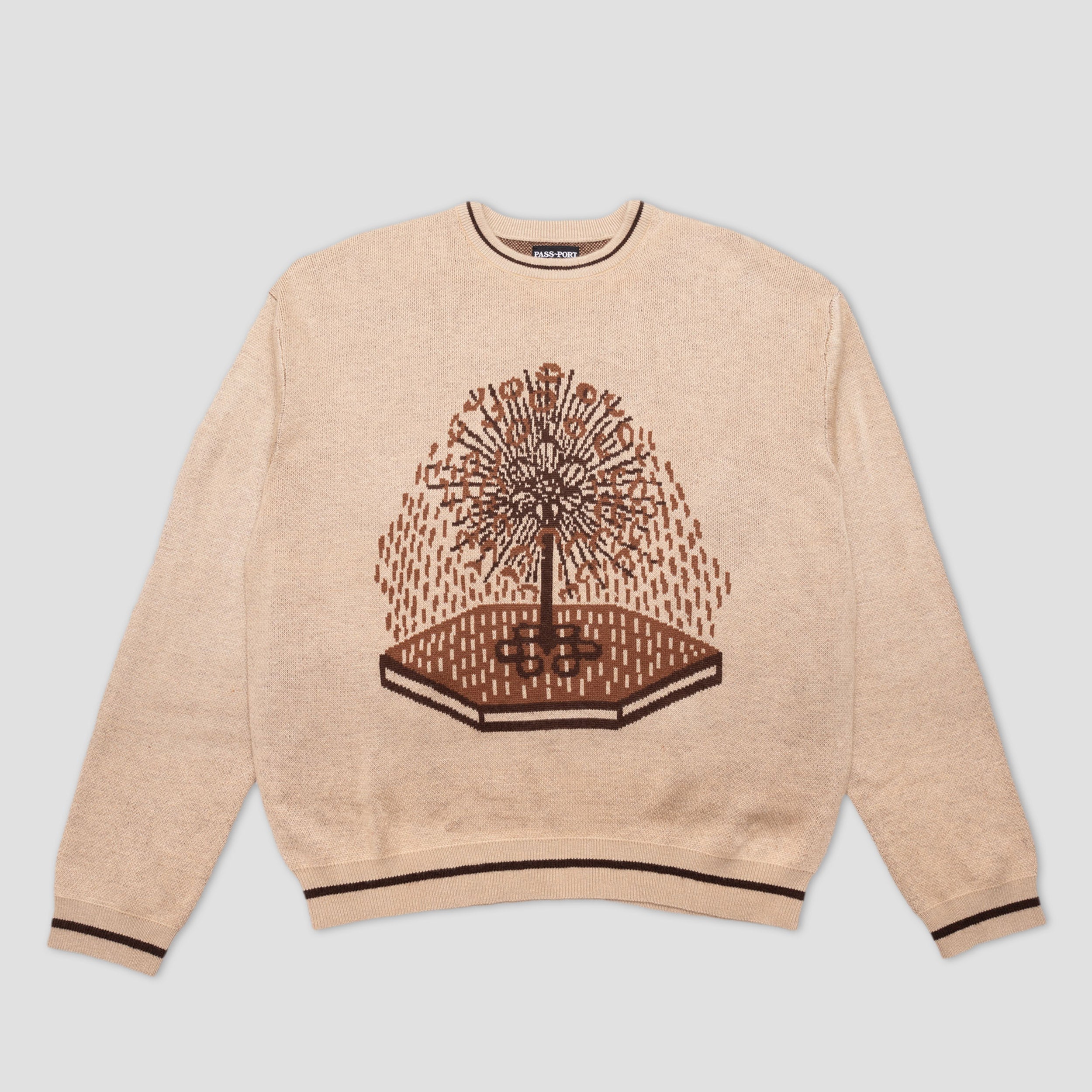 PassPort Kings X Fountain Mohair Crew Cream – Slam City Skates