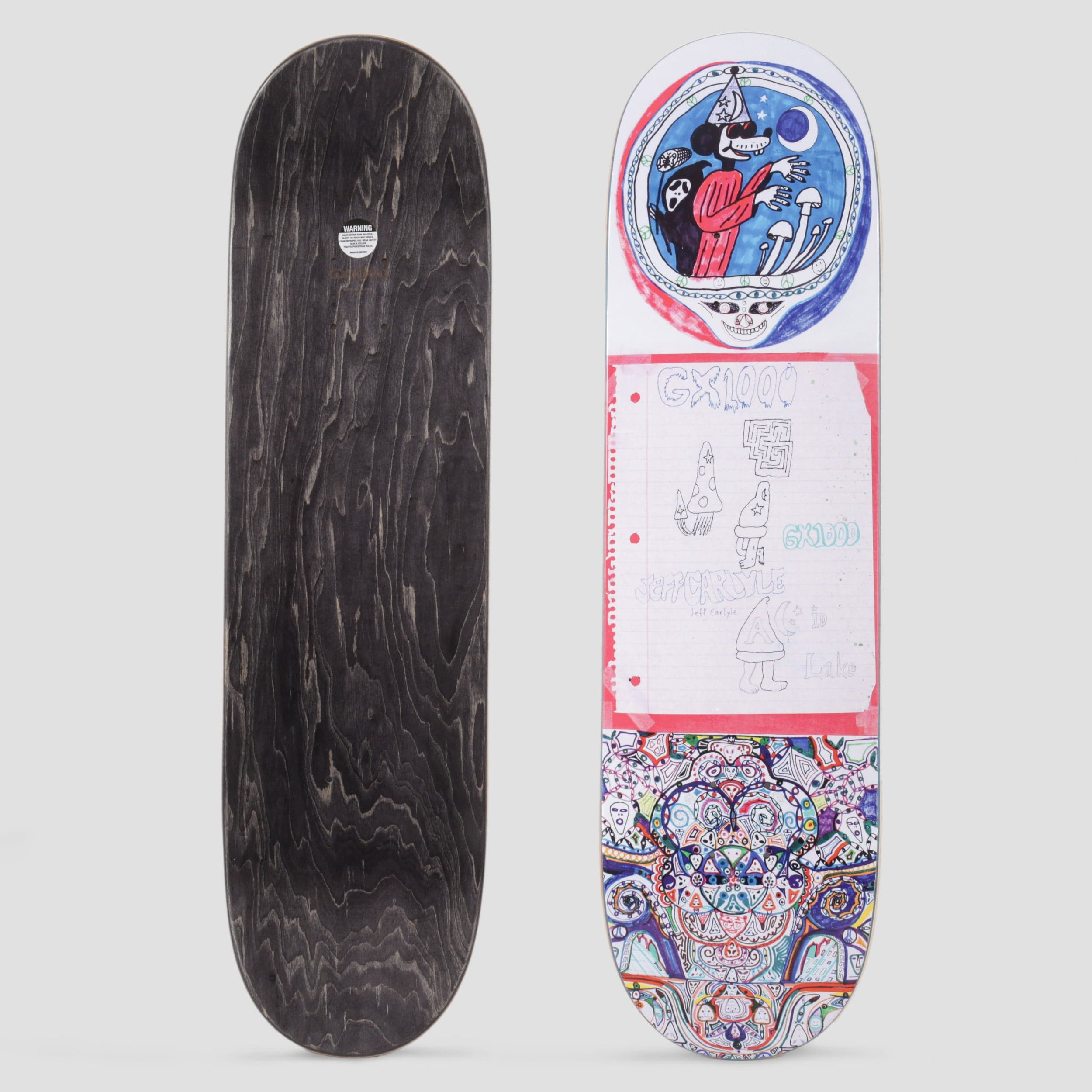 GX1000 8.25 Acid Lake Carlyle Skateboard Deck – Slam City Skates