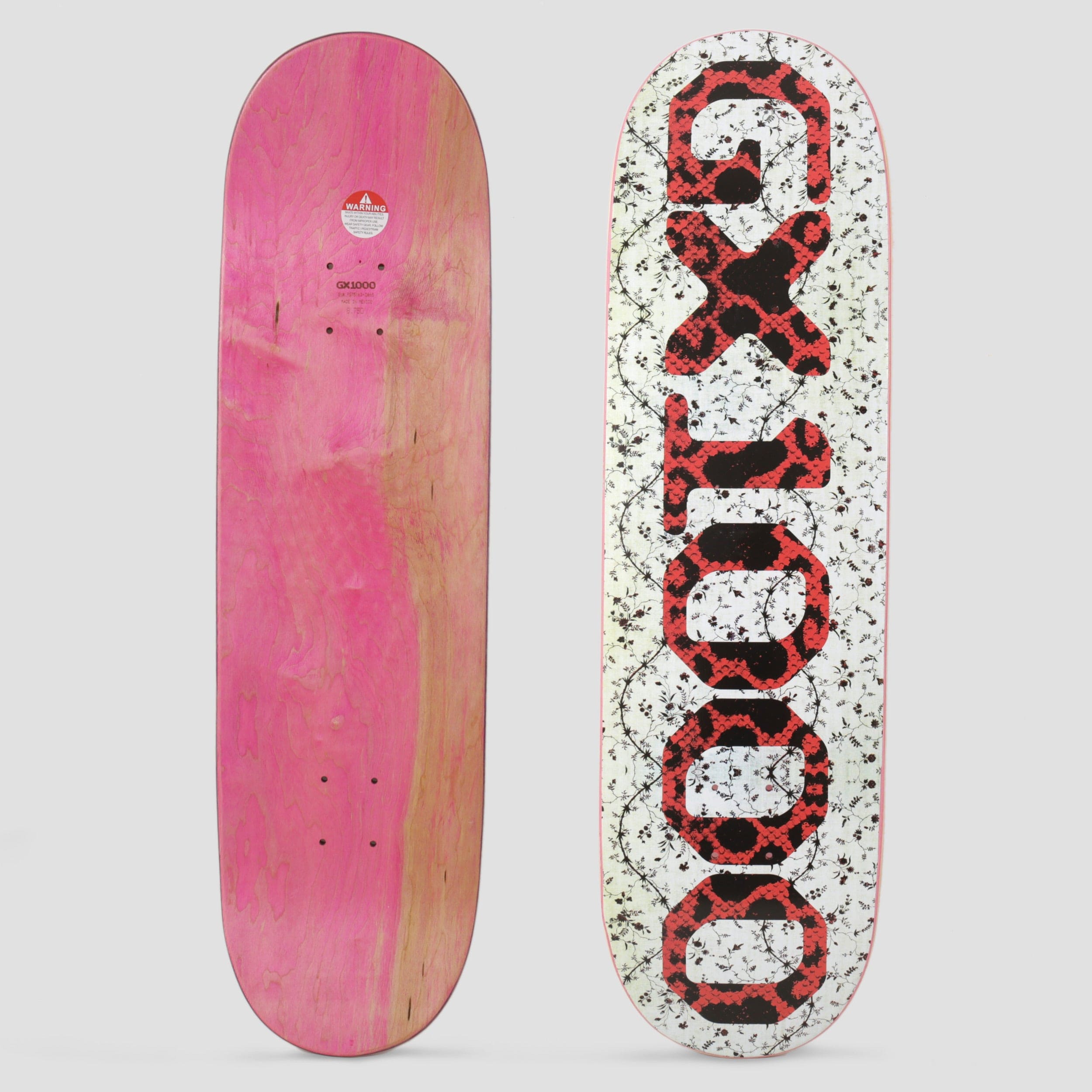 GX1000 8.75 OG Red Scales 2 Skateboard Deck – Slam City Skates