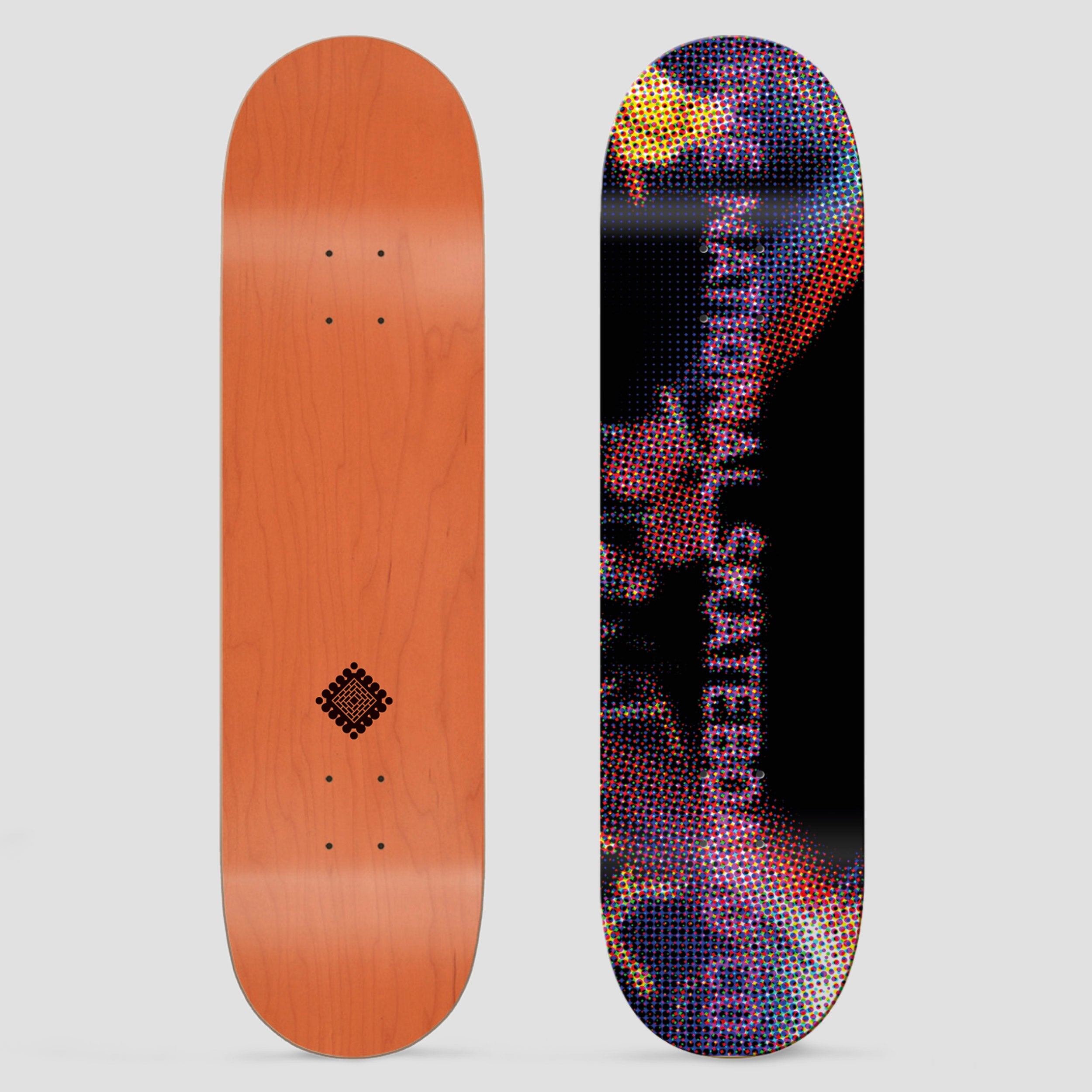 The National 8.25 Knebworth Half Tone Skateboard Deck – Slam City Skates