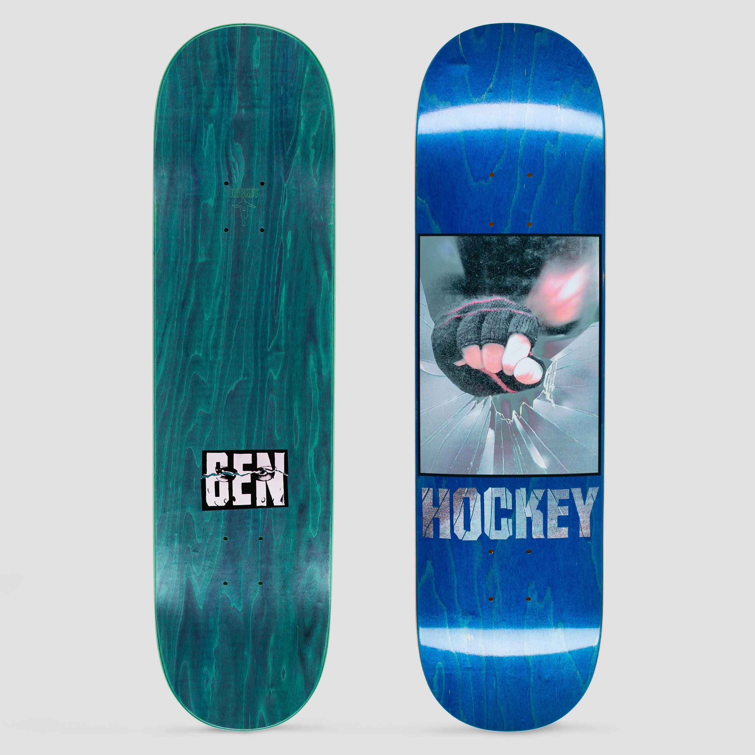 Hockey 8.38 Ben Kadow Carl Skateboard Deck – Slam City Skates