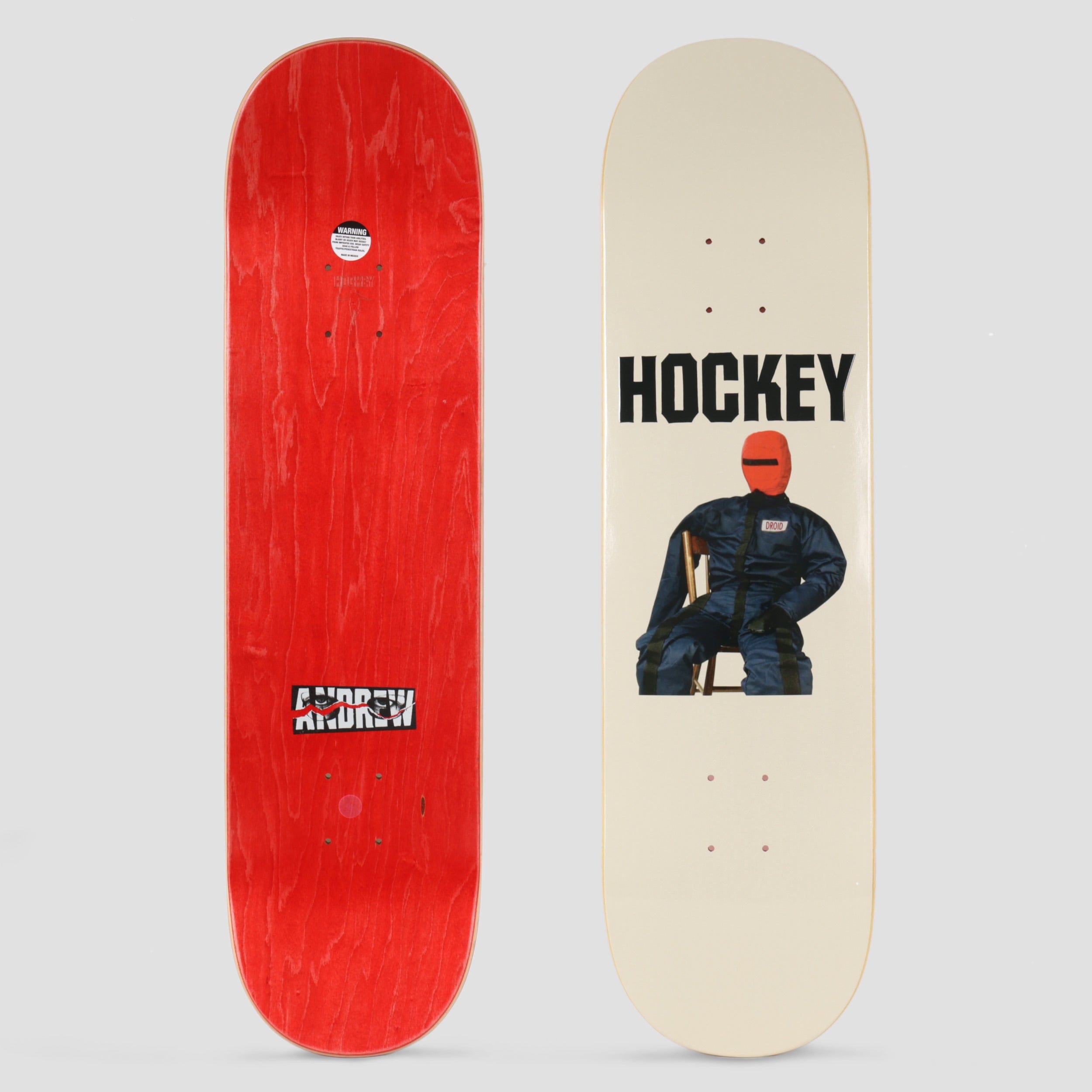 Hockey 8.25 Andrew Allen Droid Skateboard Deck – Slam City Skates