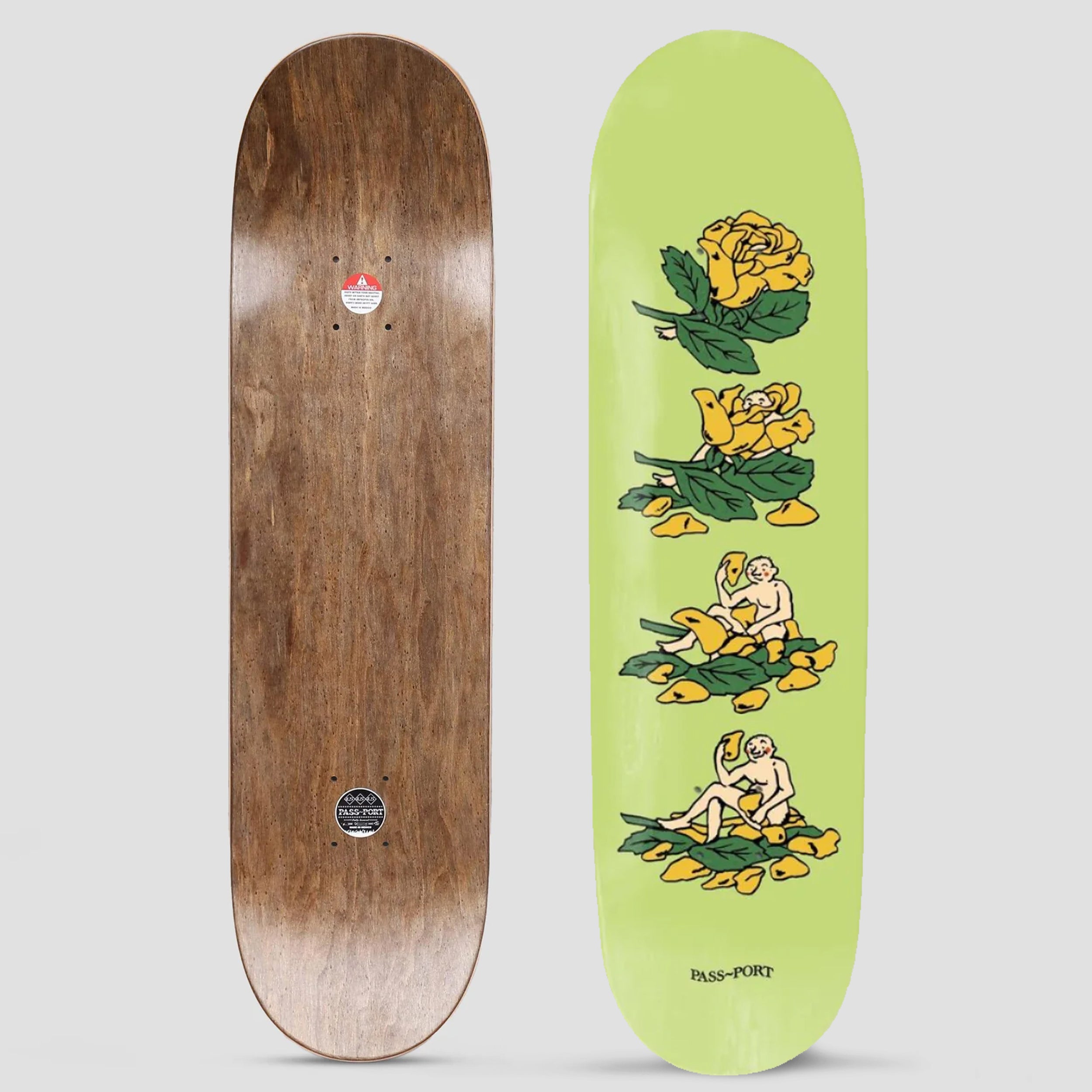 Passport 8.0 Try Hard Series Lover Skateboard Deck – Slam City Skates