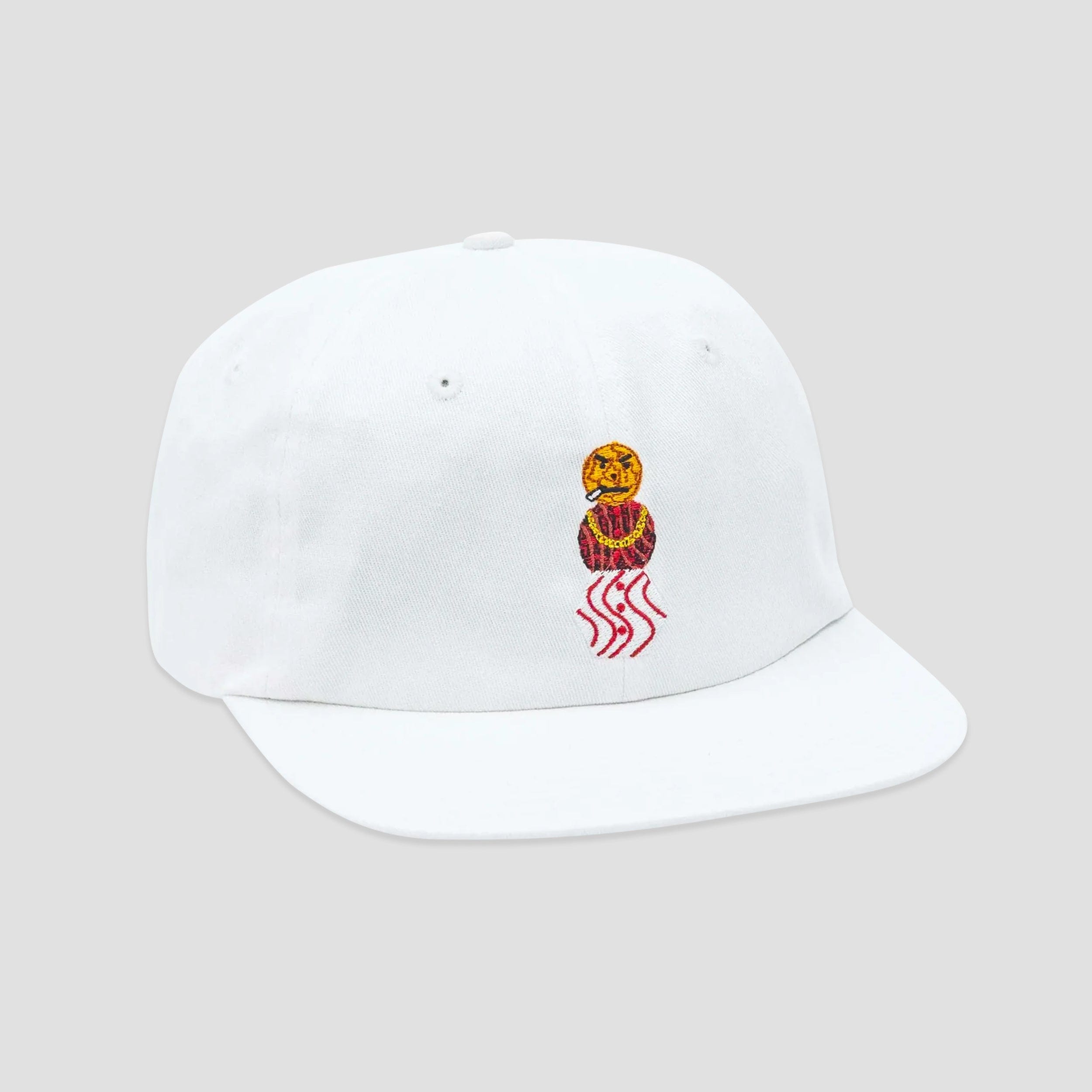 Quartersnacks Snackman Cap White – Slam City Skates