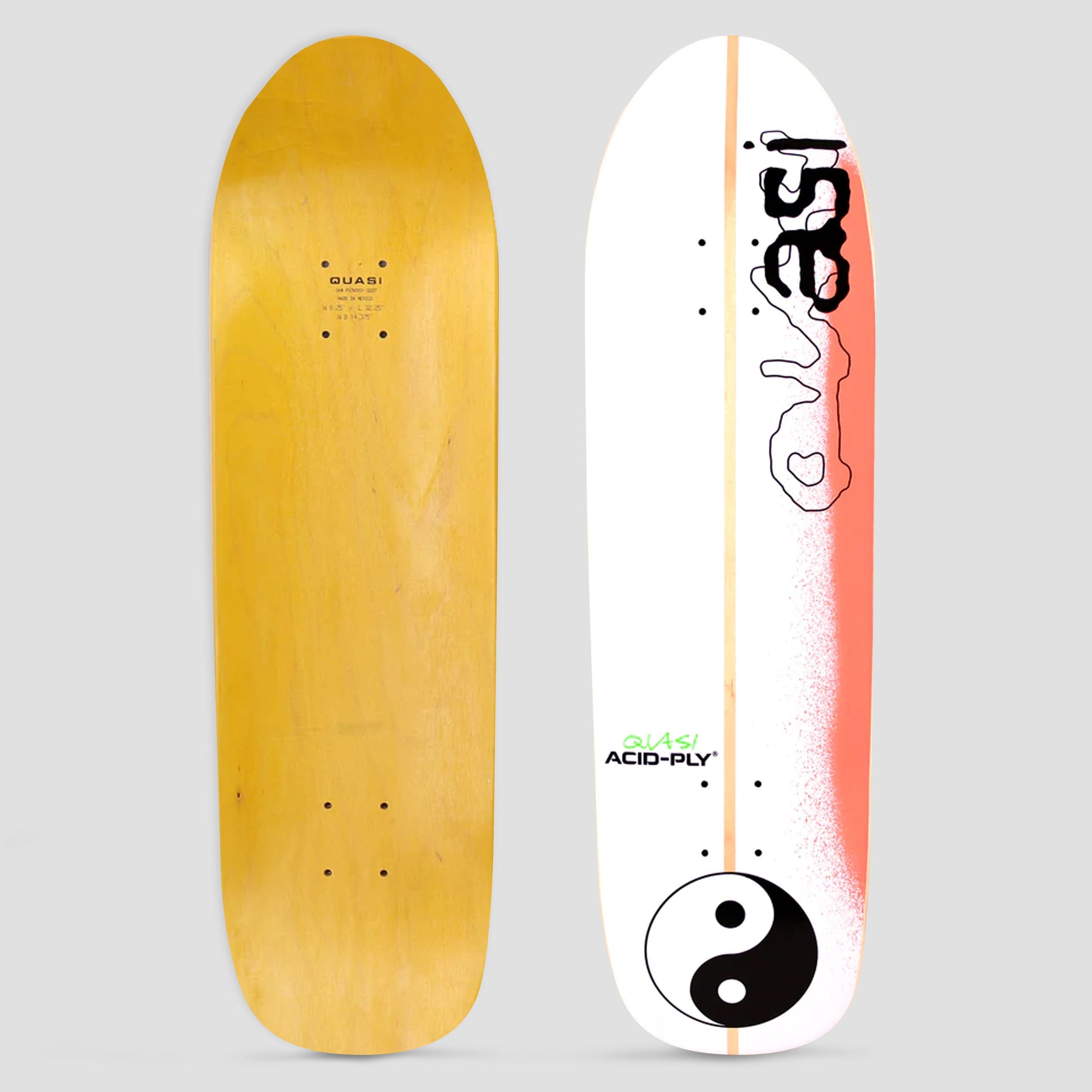 Quasi 9.0 Surfa 2 Skateboard Deck – Slam City Skates