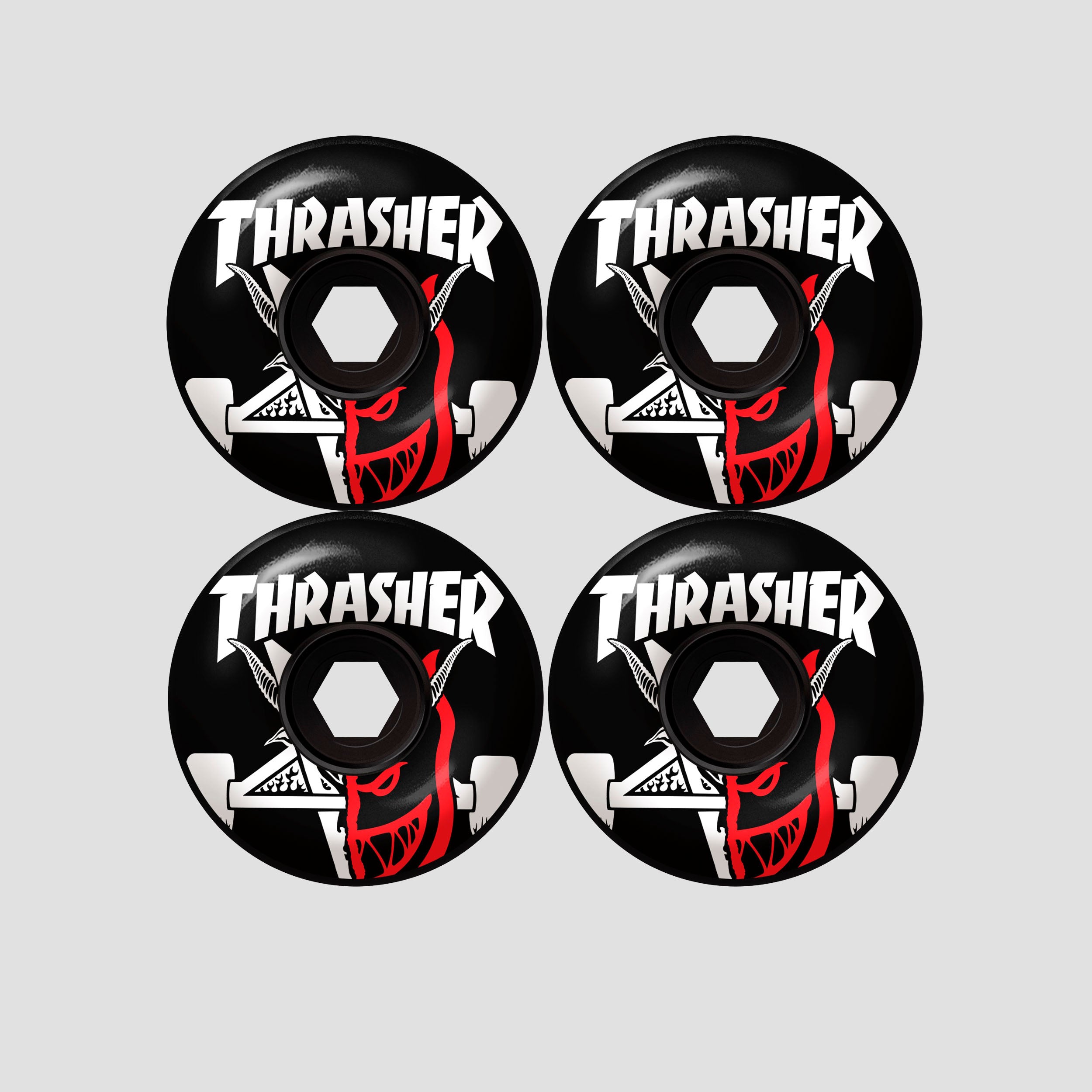 Spitfire x Thrasher 56mm Thrash & Burn 80Hd Classic Full Skateboard Wh ...
