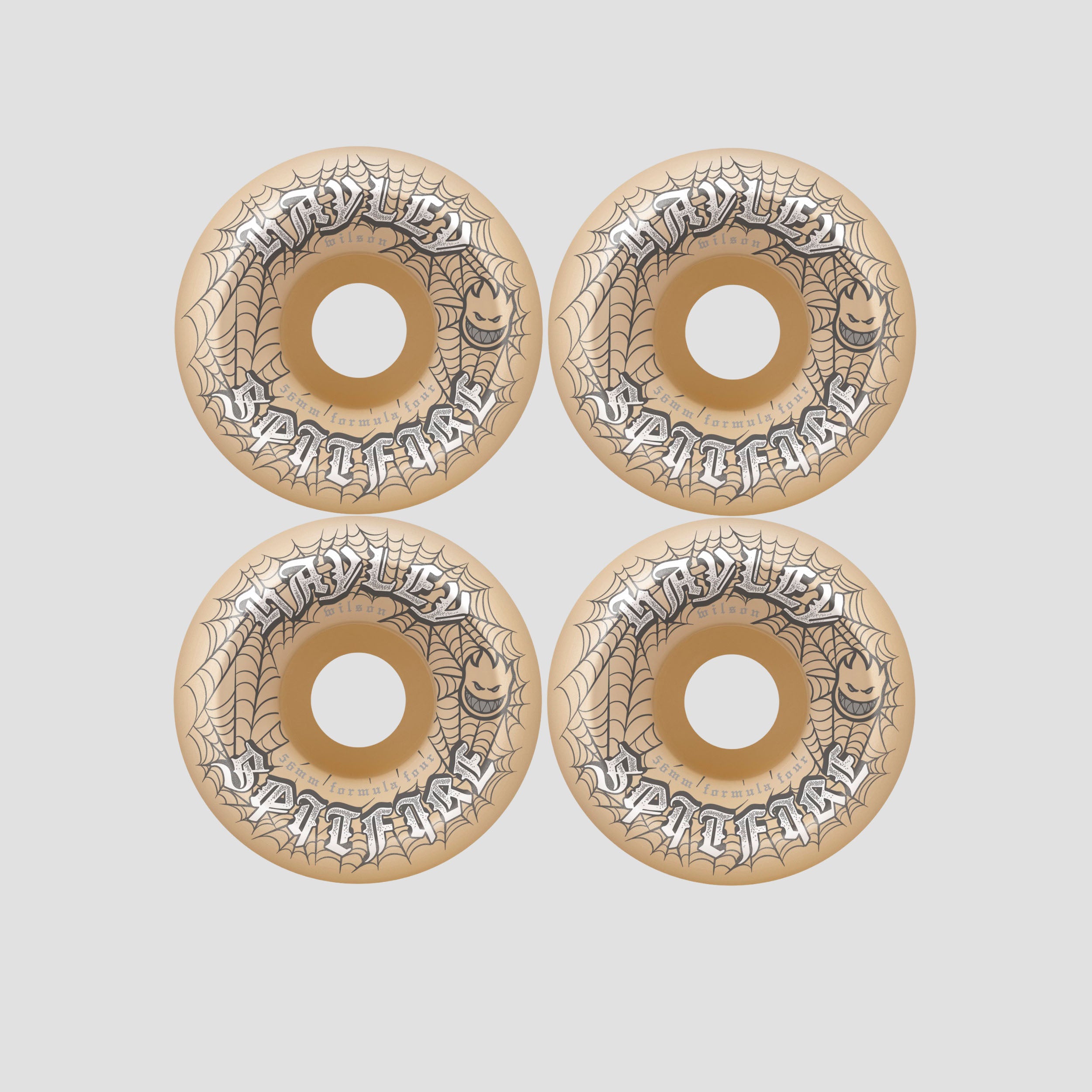 Spitfire Hayley Wilson 56mm Webbed F4 99 Conical Full Skateboard Wheel ...