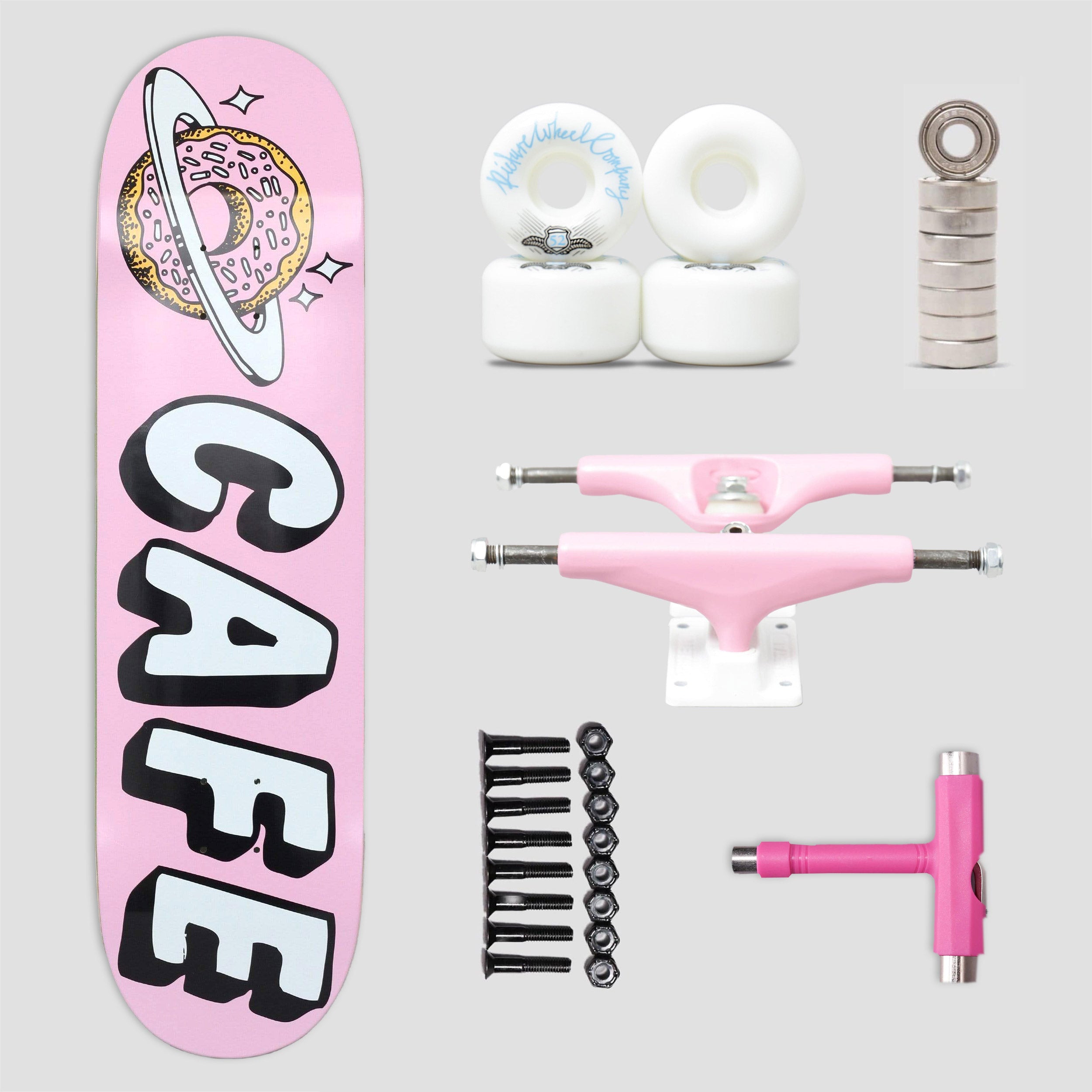 Skateboard Cafe 8.00 Planet Donut Complete Package Pink With Tool ...