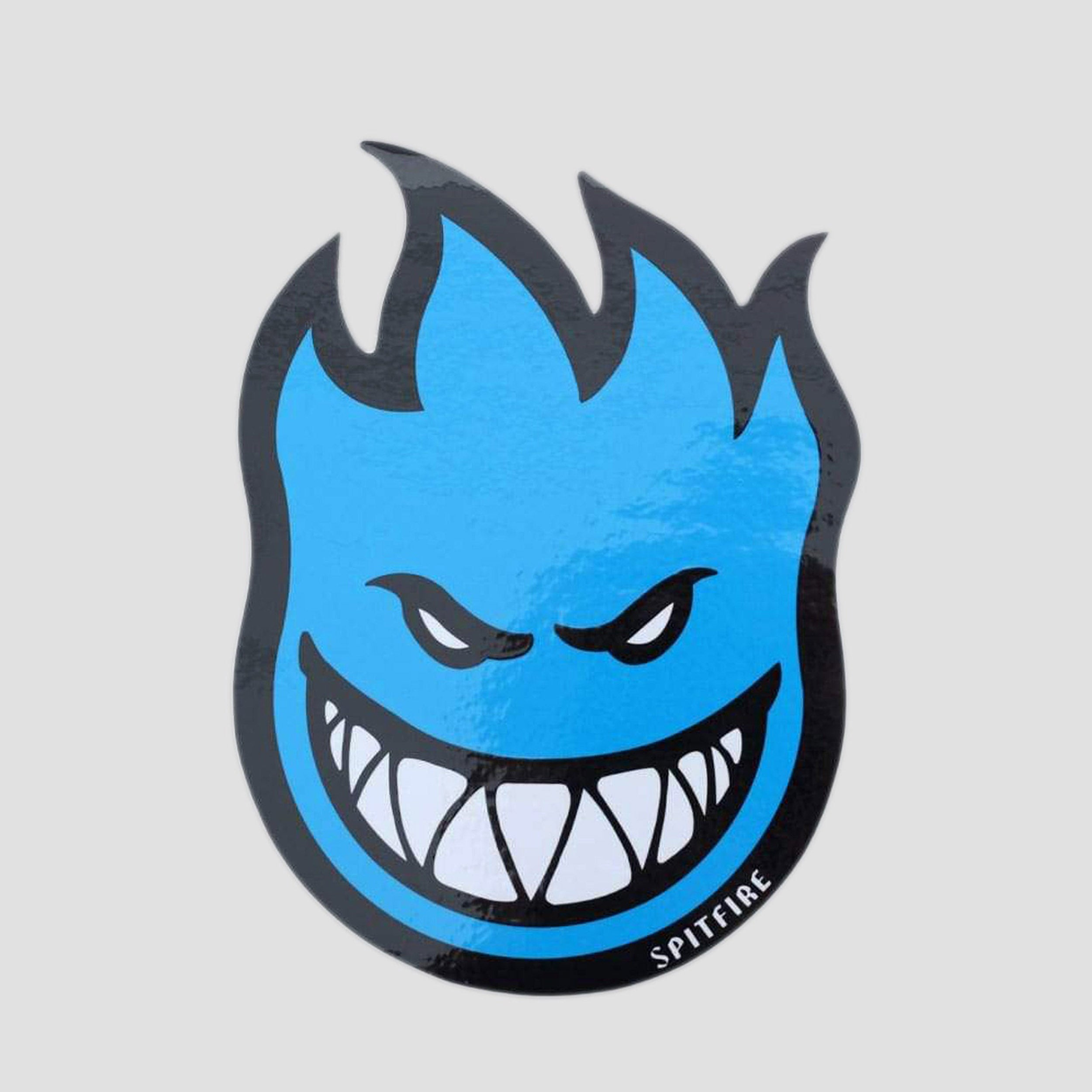 Spitfire Fireball Sticker Large Blue – Slam City Skates