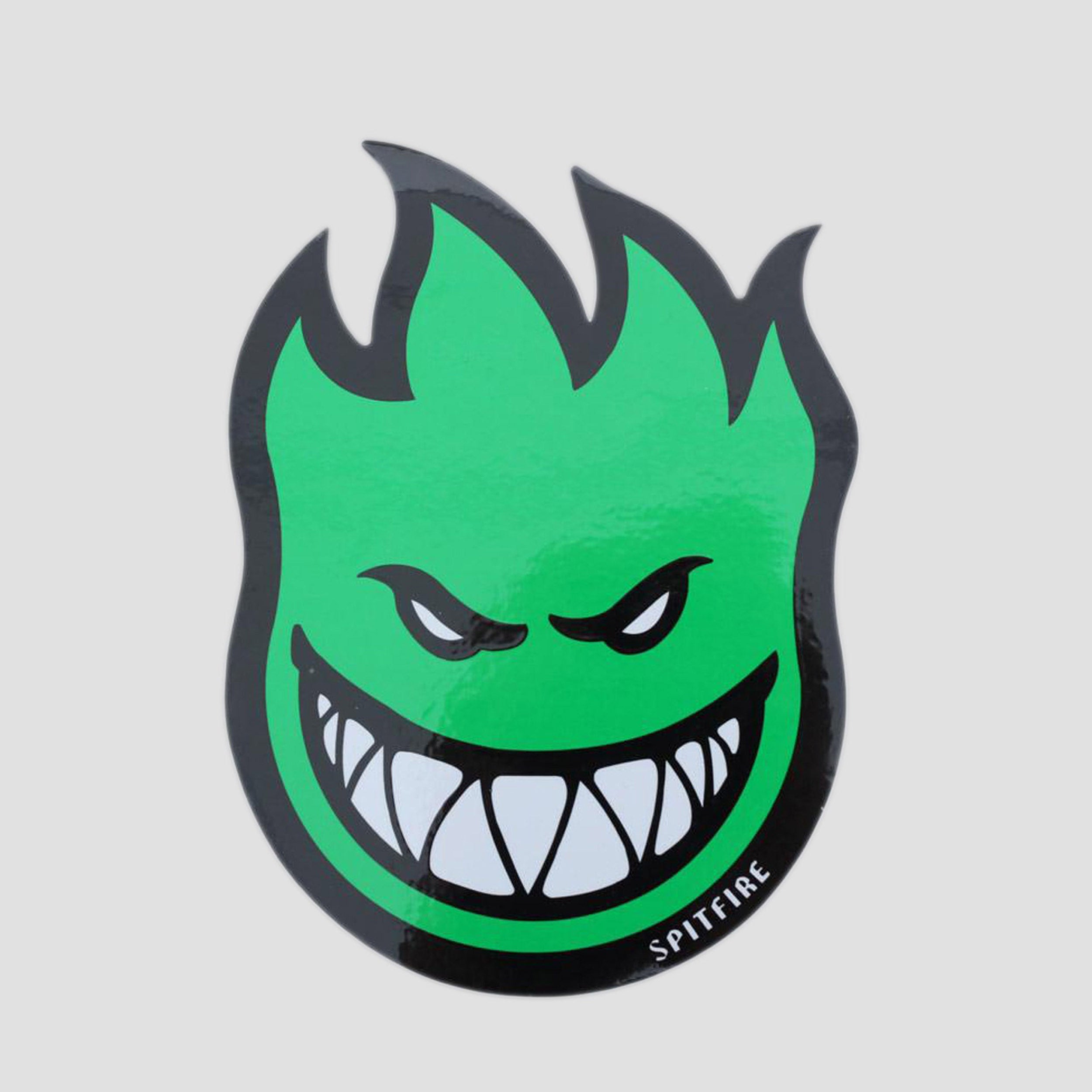 Spitfire Fireball Sticker Large Green – Slam City Skates