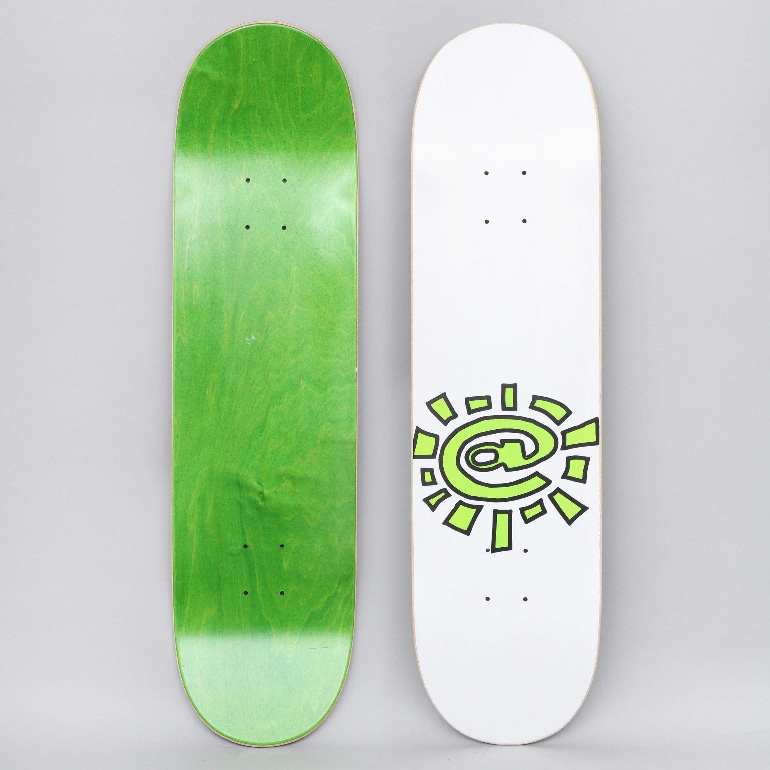 Always 8.25 @Sun Skateboard Deck White – Slam City Skates