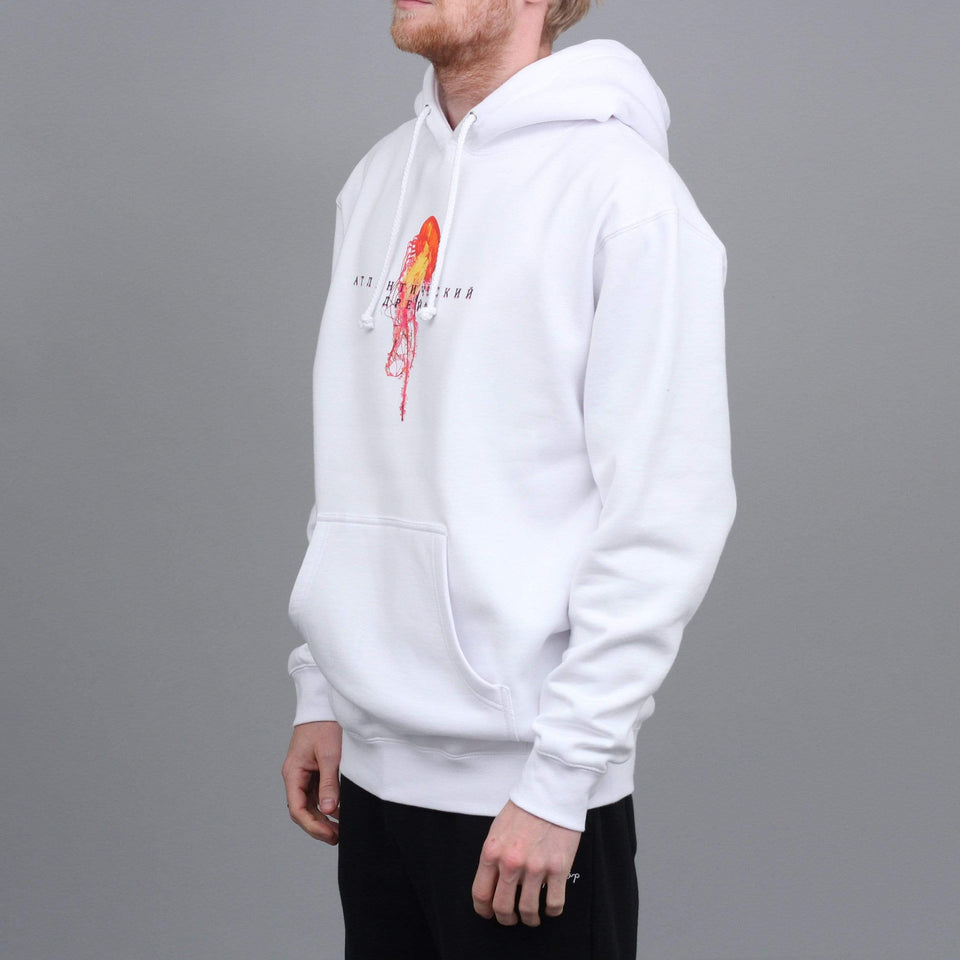 Atlantic Drift Mockba Jellyfish Hood White - Slam City Skates