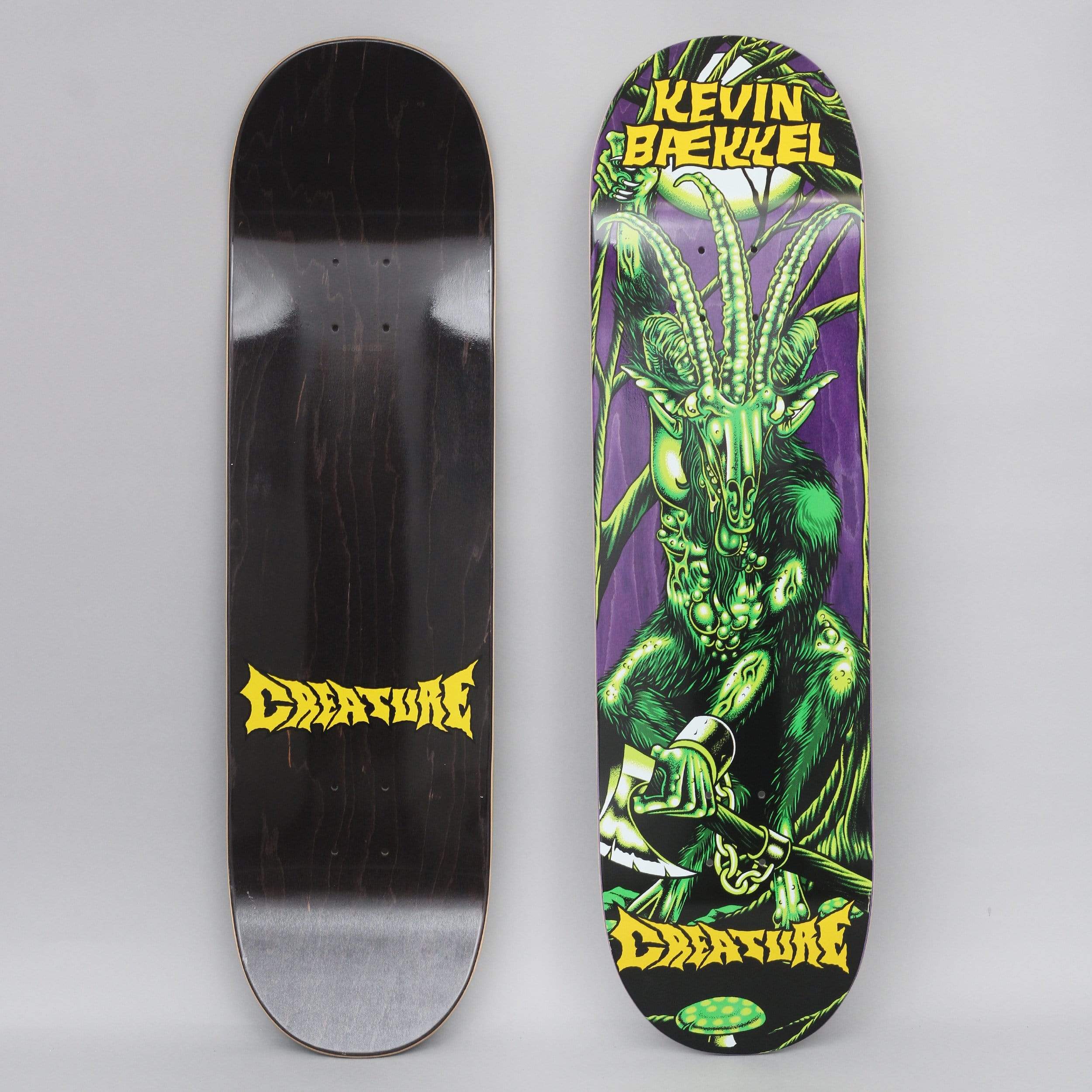 Creature 8.6 Baekkel Swamp Lurker Skateboard Deck Green - Slam City Skates