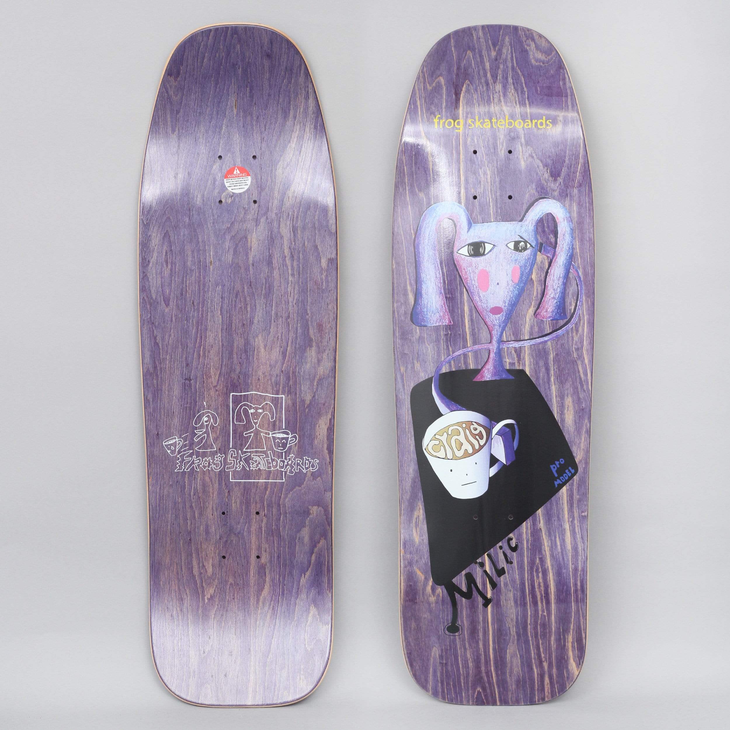 Frog 9 Craig Milic Skateboard Deck – Slam City Skates