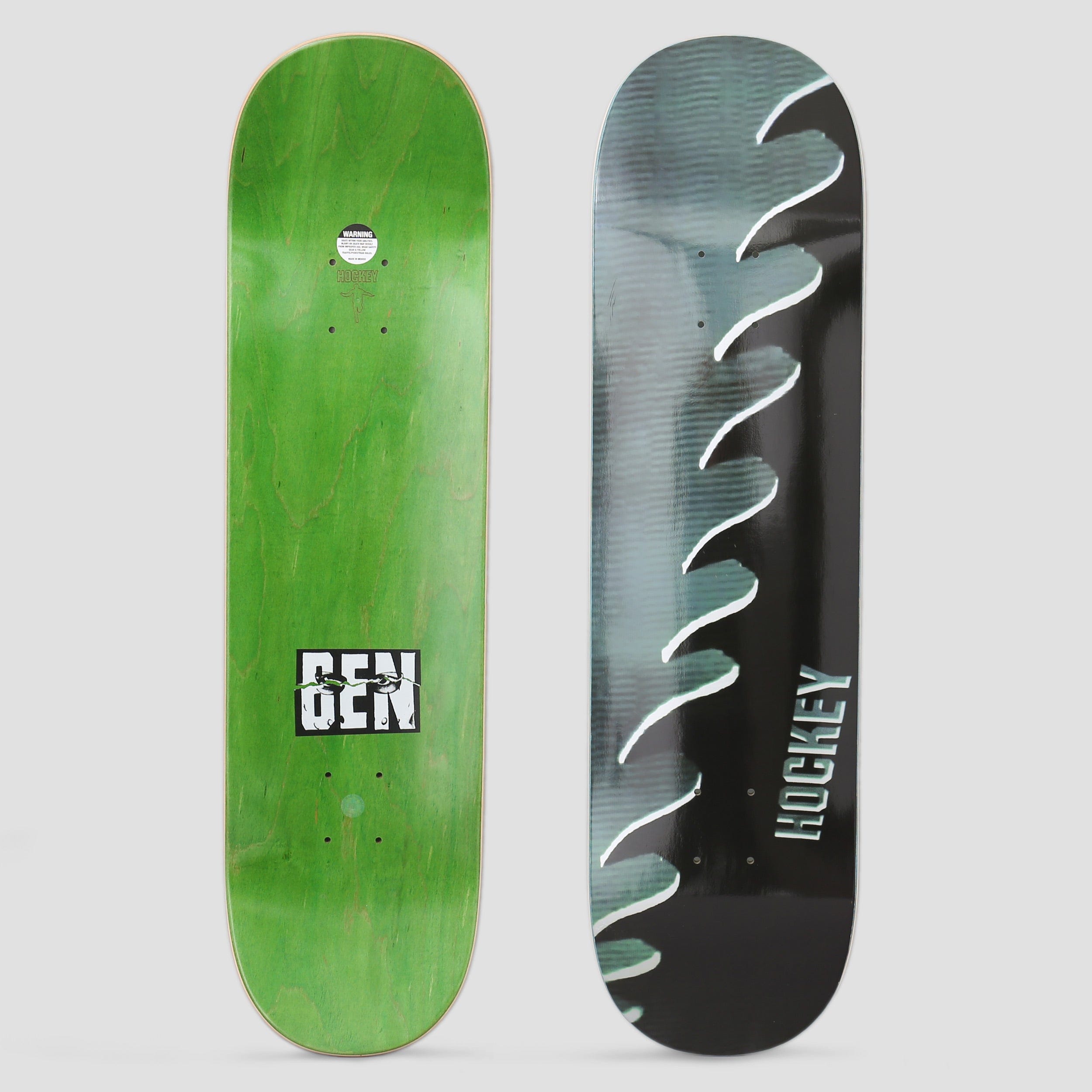 Hockey 8.25 Ben Saw Ben Kadow Skateboard Deck Black - Slam City Skates