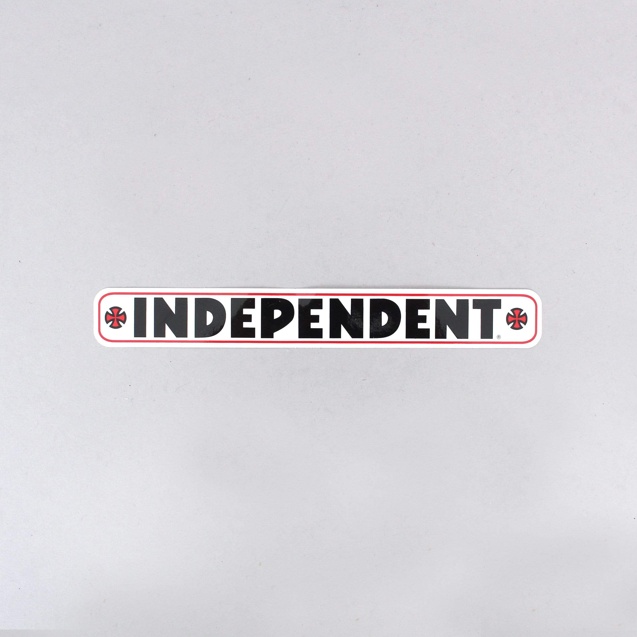 Independent Bar Logo Sticker White – Slam City Skates