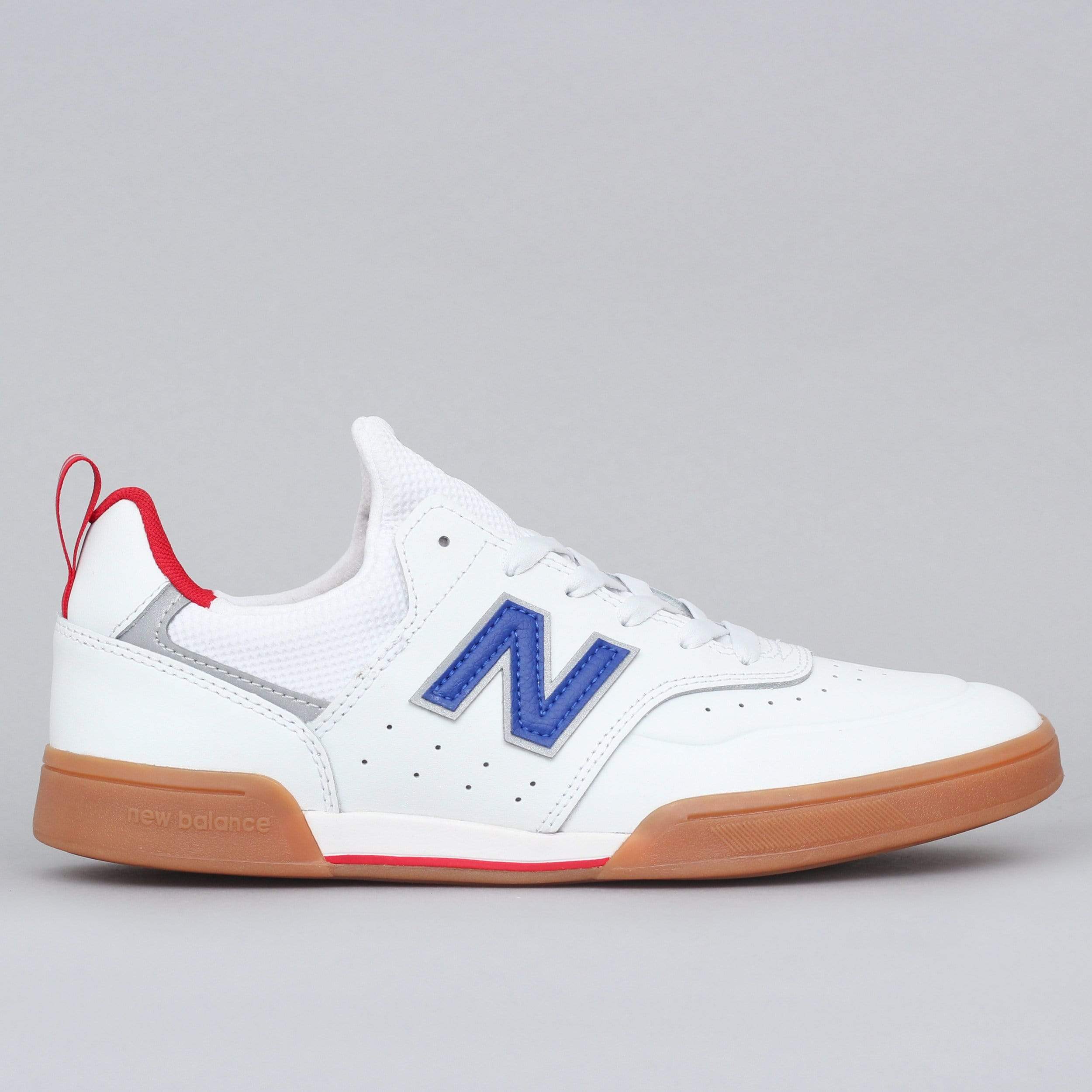 New Balance 288 Sport Shoes White / Royal – Slam City Skates