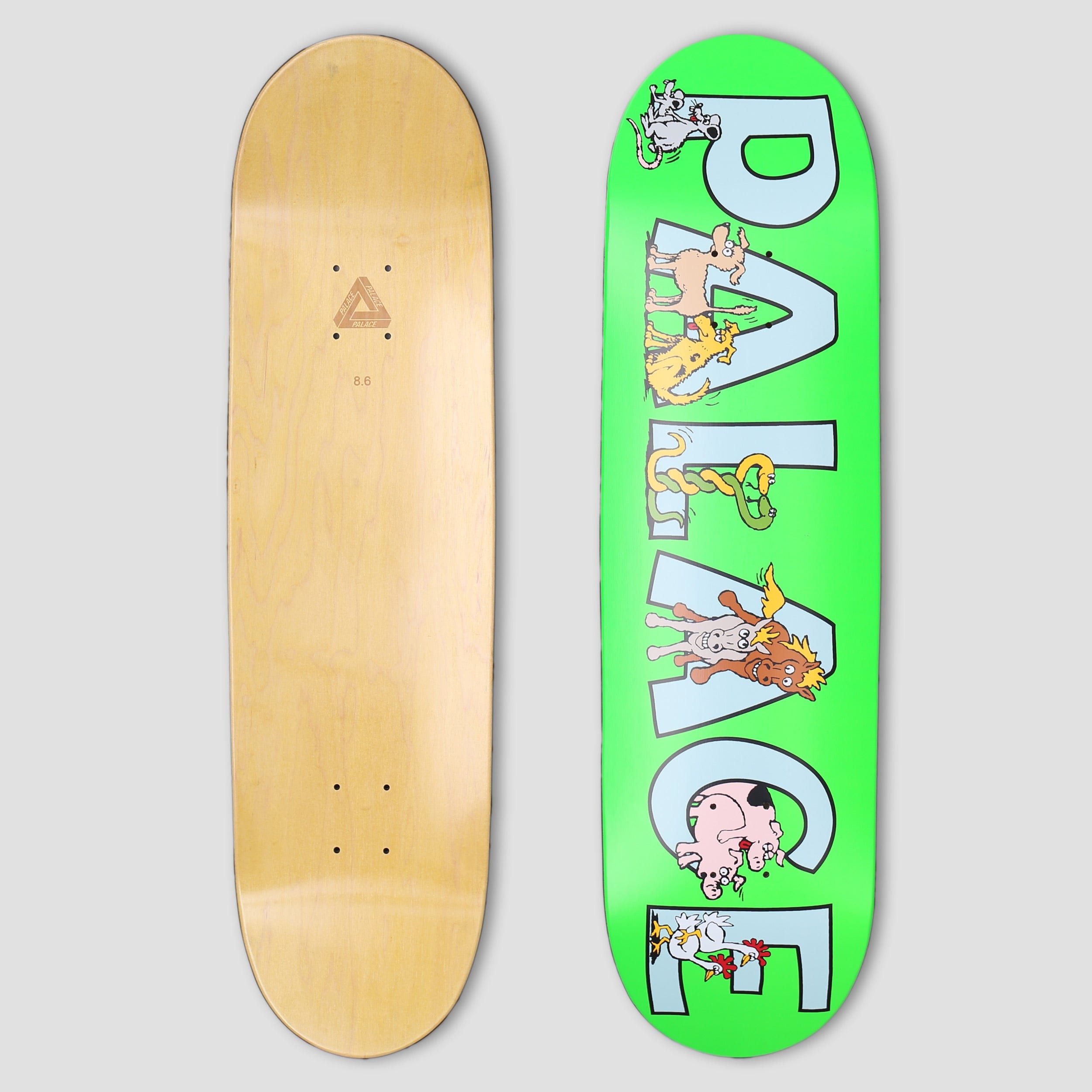 Palace 8.6 Session Skateboard Deck Green – Slam City Skates