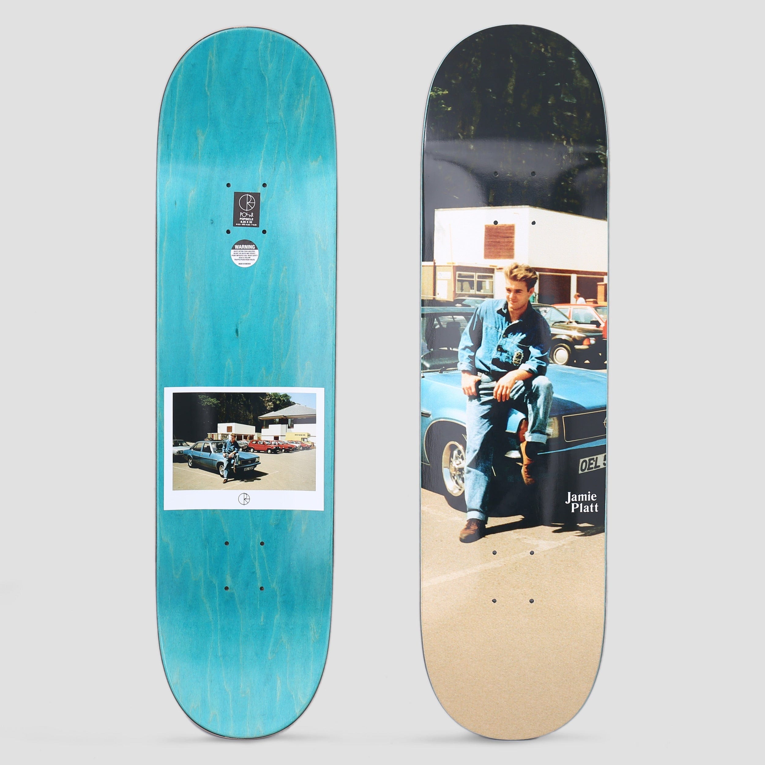 Polar 8.25 Jamie Platt Dad Skateboard Deck – Slam City Skates