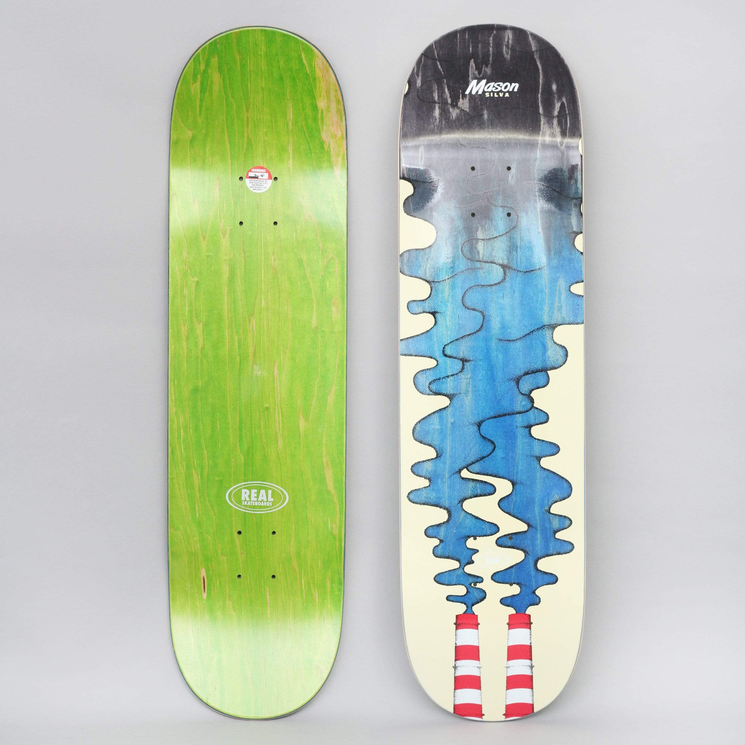 Real 8.38 Mason Silva Clean Air Full Skateboard Deck – Slam City Skates
