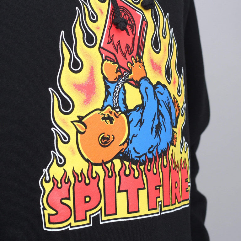 Spitfire Demonseed Hood Black - Slam City Skates