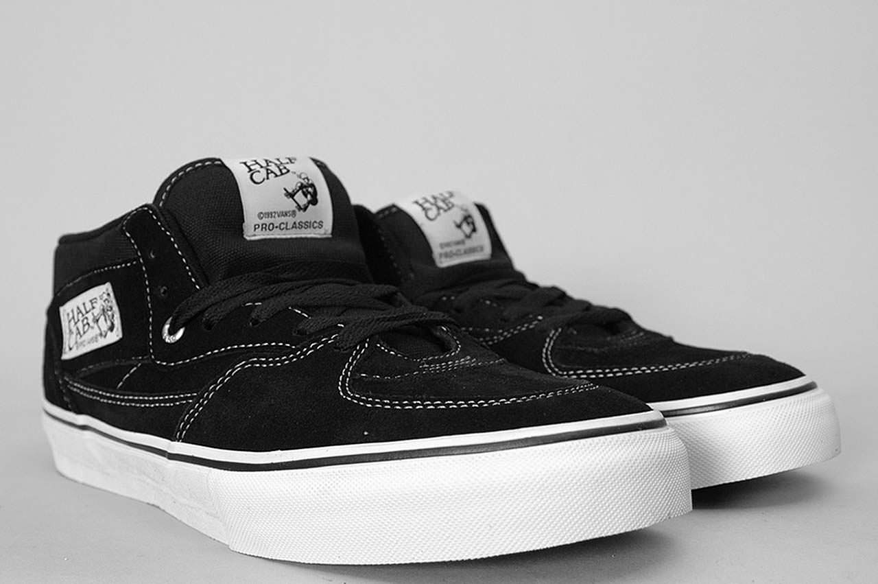Vans Half Cab Pro Black / Gun Metal – Slam City Skates