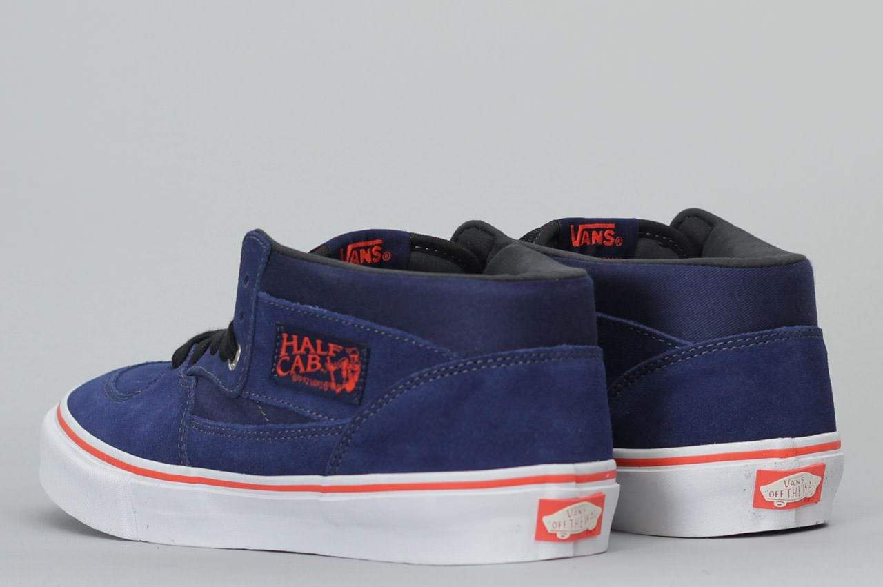 Vans Half Cab Pro Deep Blue / Bright Orange – Slam City Skates