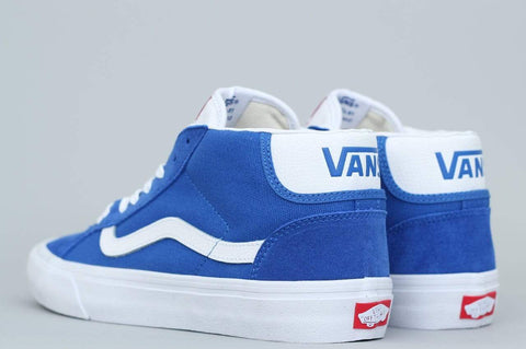 Vans Mid Skool Pro 50th Anniversary '79 Shoes Blue / White - Slam City ...