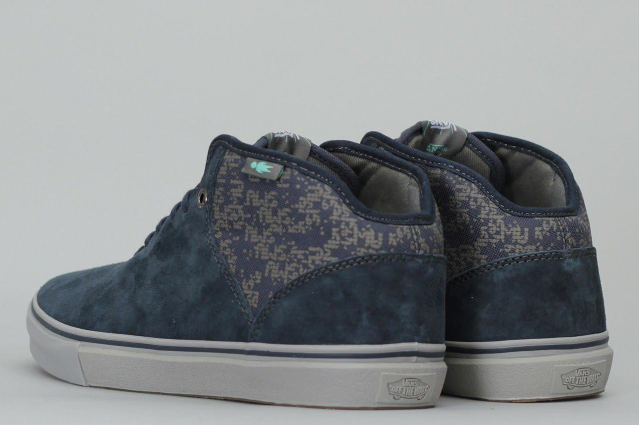 Vans Stage 4 Mid Gilbert Crocket AWS Navy – Slam City Skates