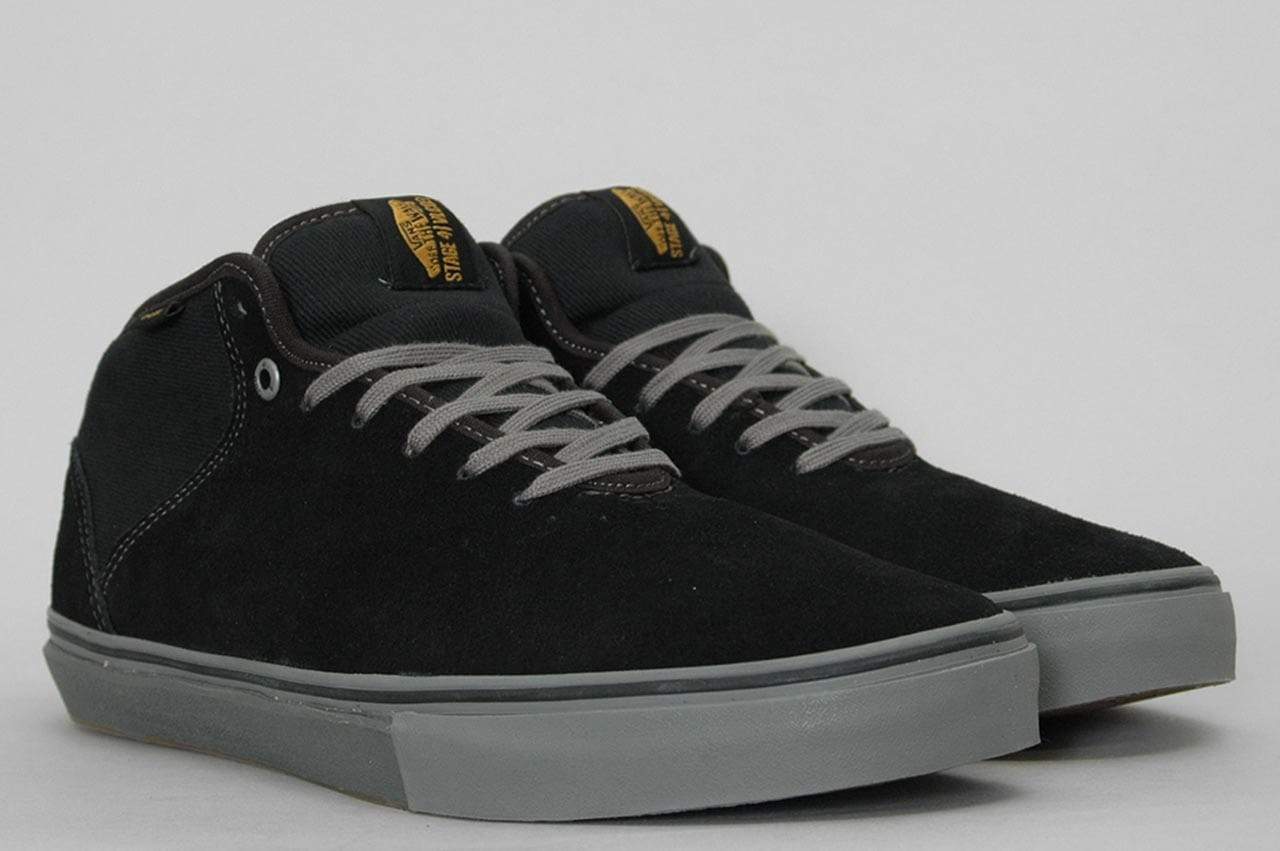 Vans - Stage 4 Mid - Gilbert Crocket / Black / Charcoal – Slam City Skates